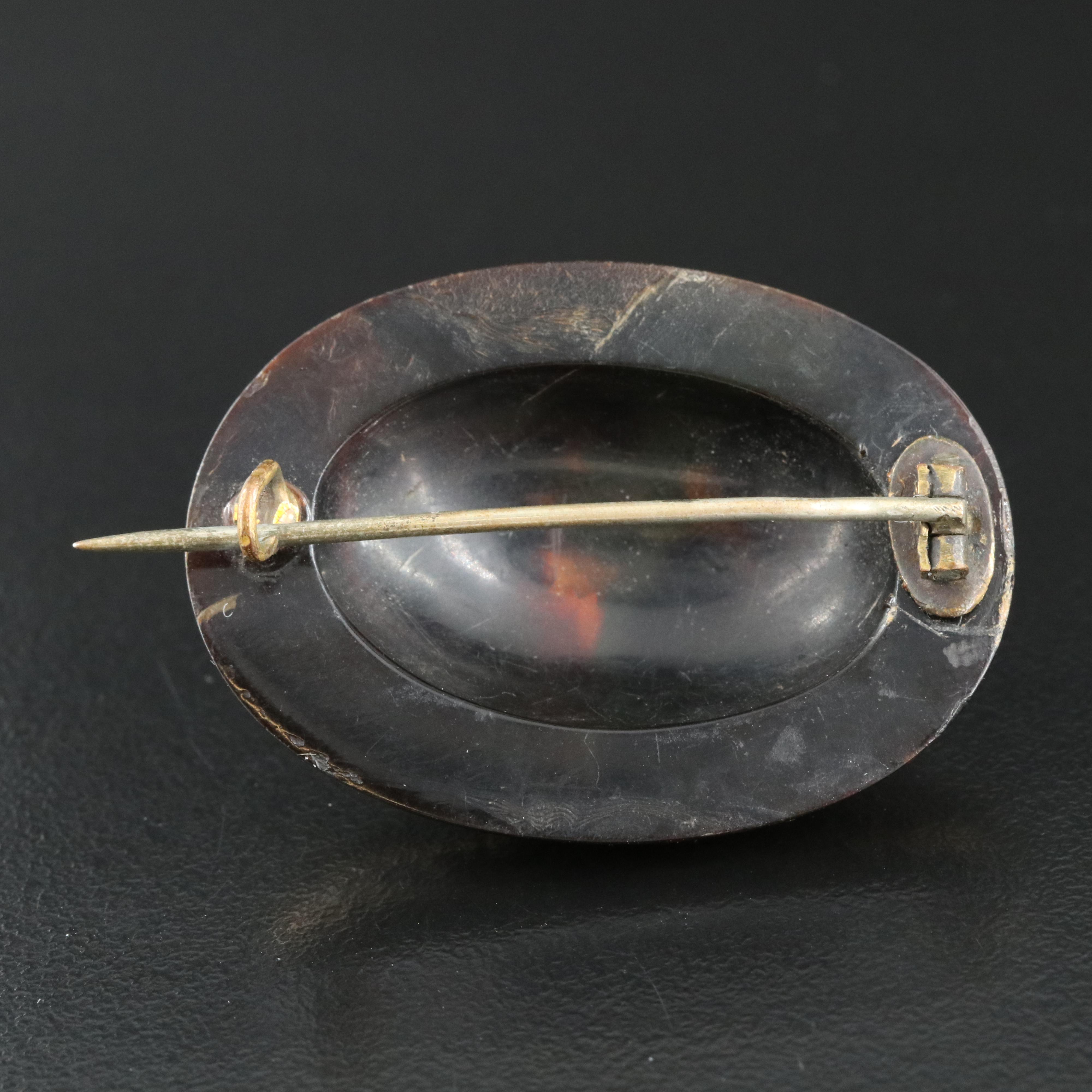 Vintage Tortoise Shell Brooch | EBTH