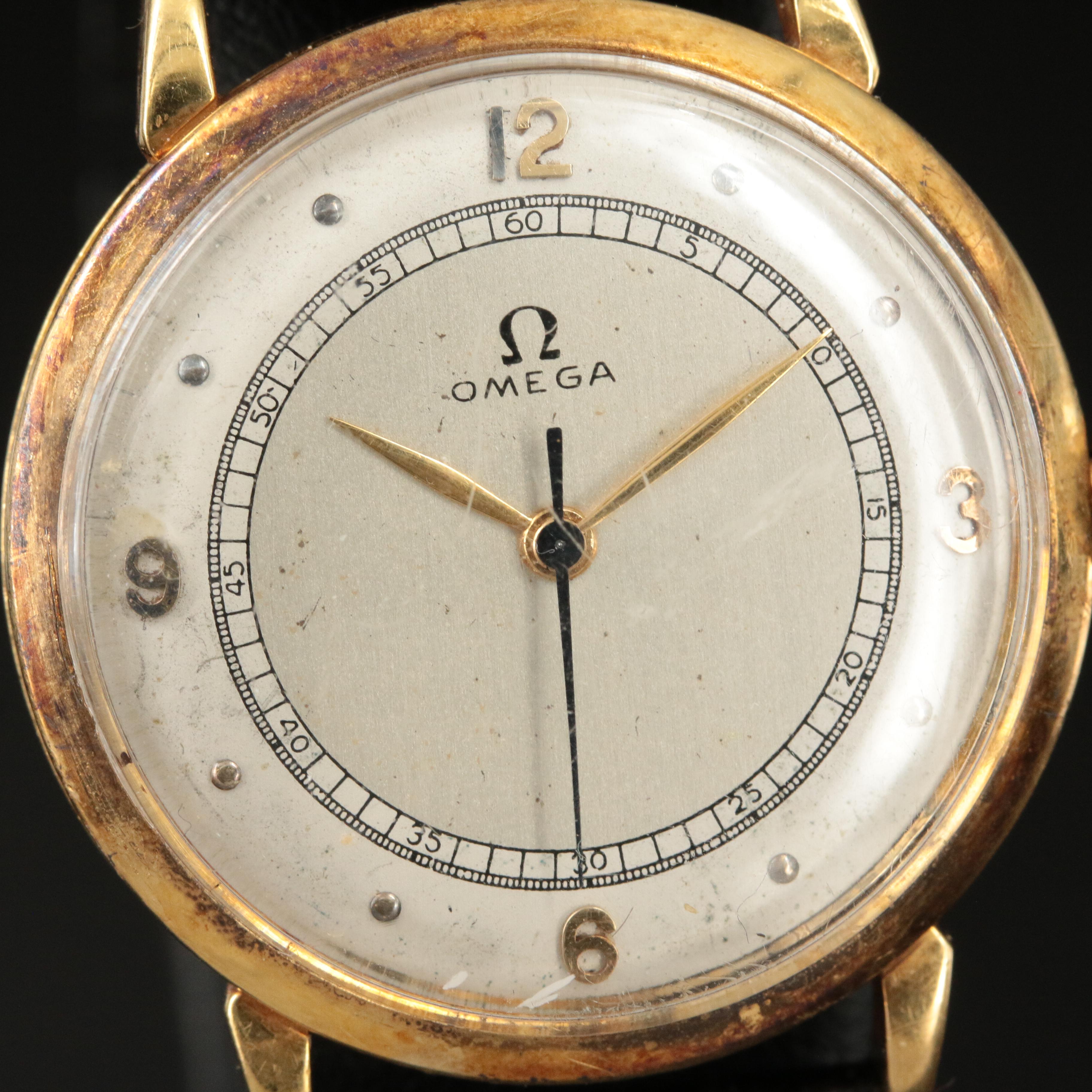 1944 18K Omega Automatic Watch | EBTH