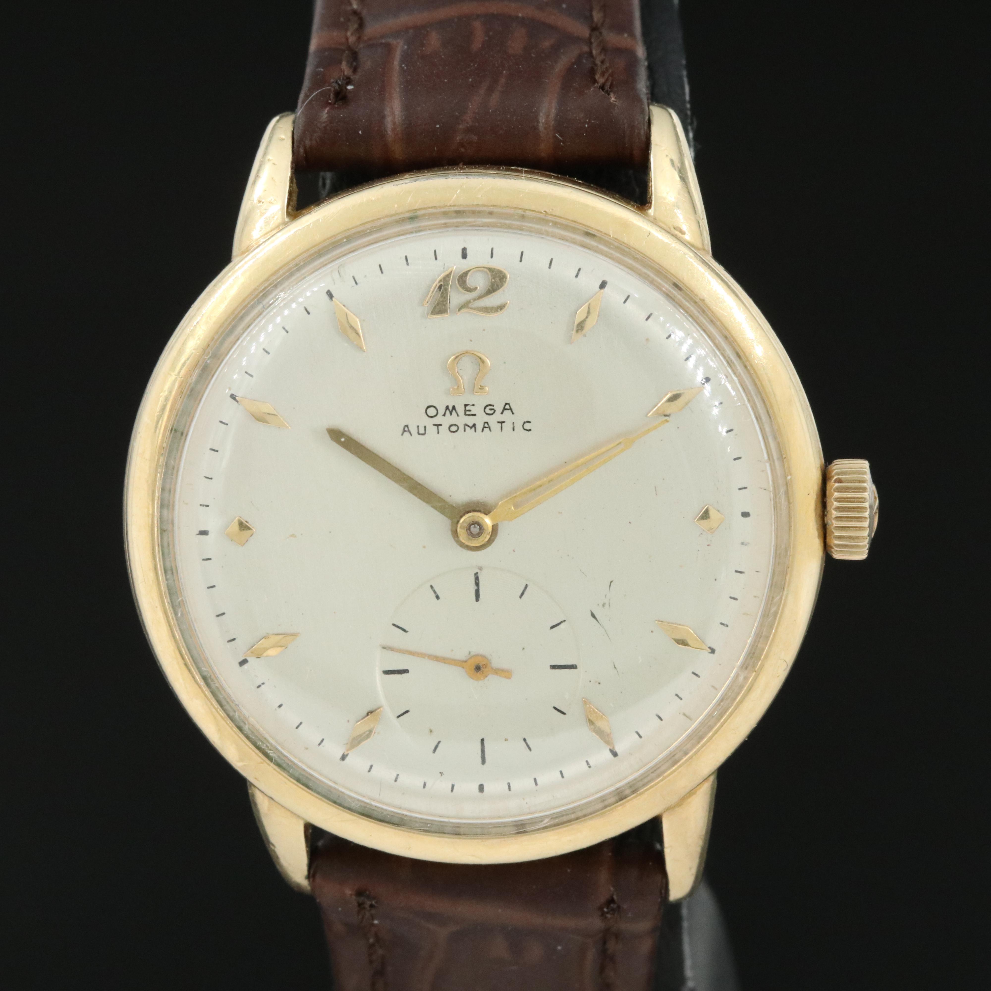 1950s Omega Automatic Watch | EBTH