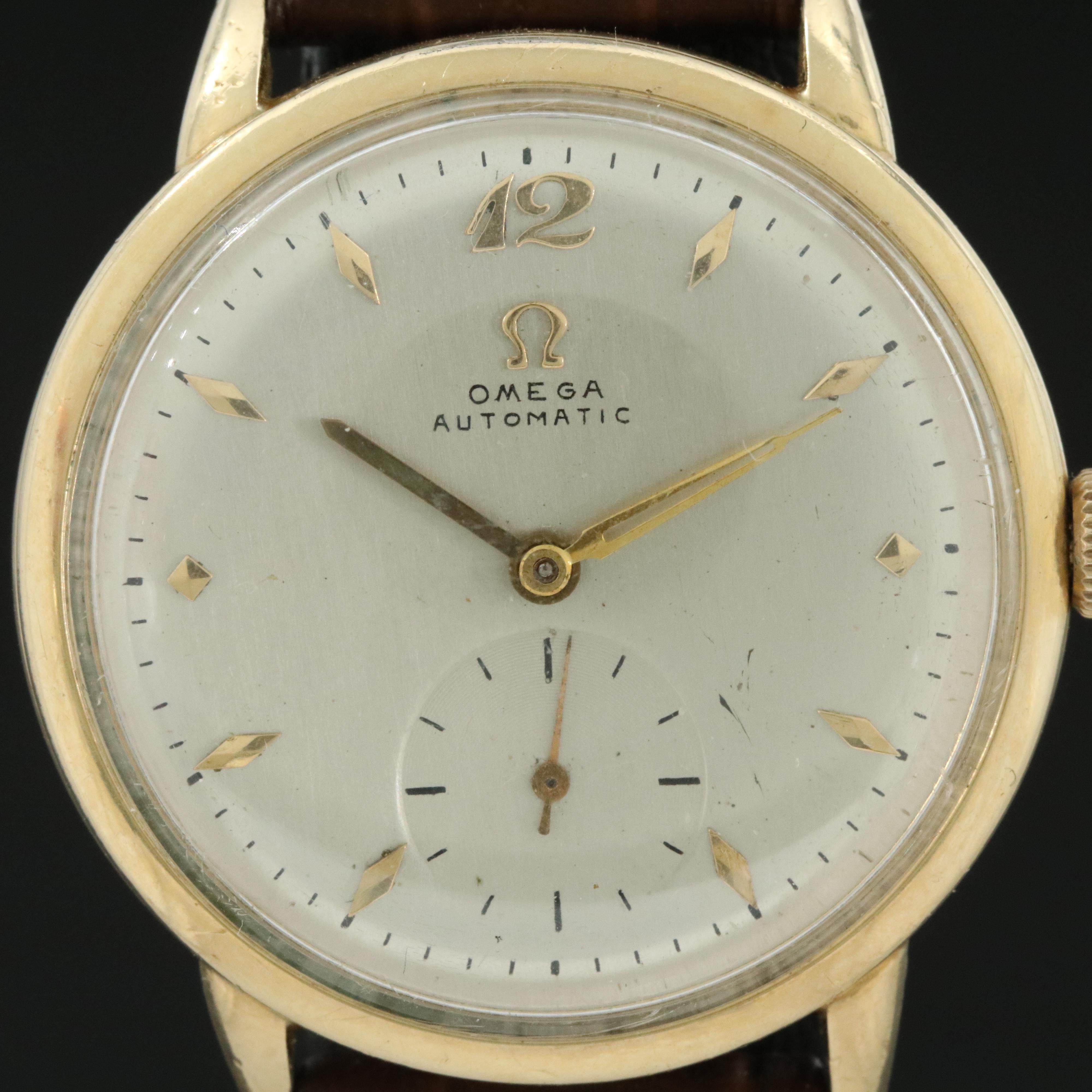 1950s Omega Automatic Watch | EBTH
