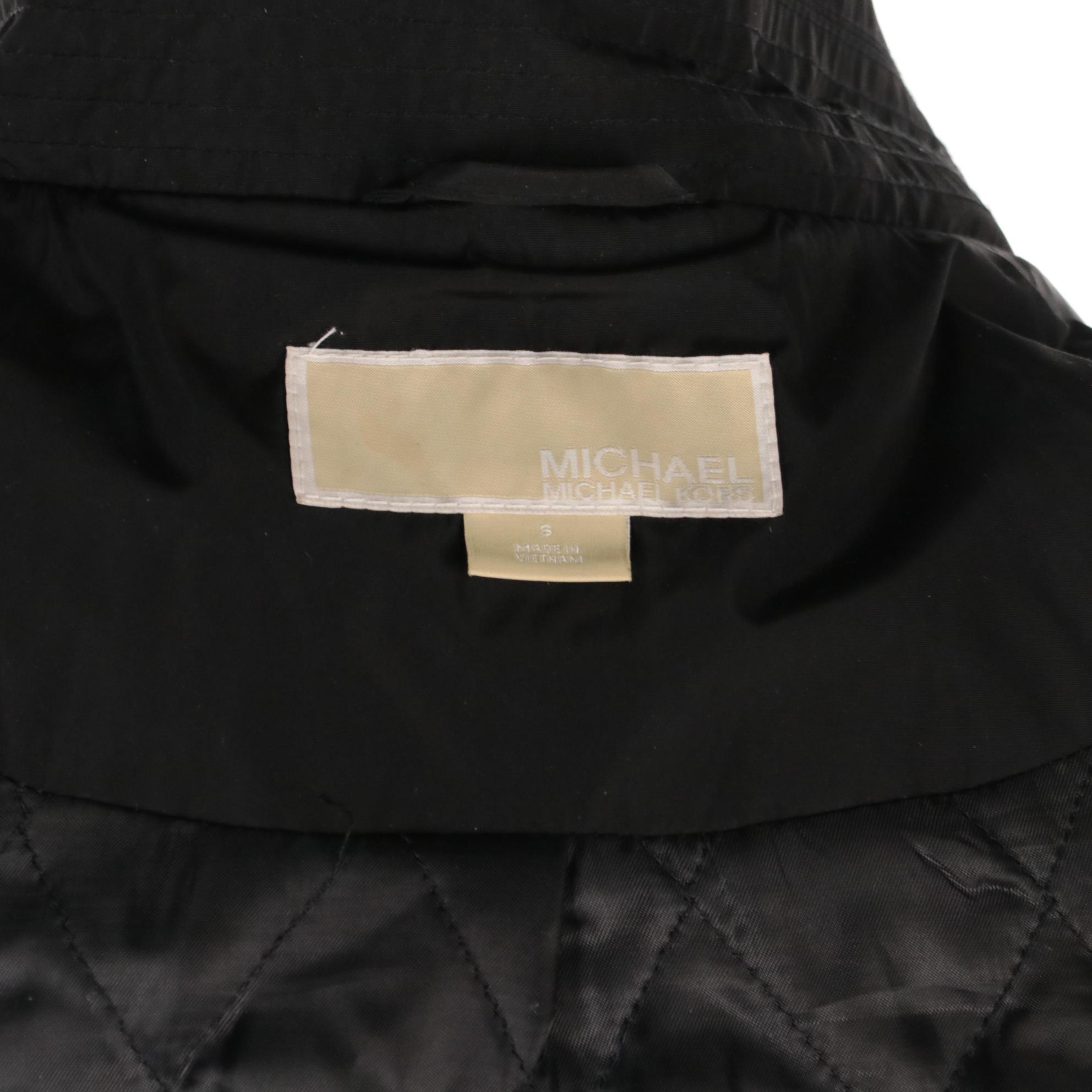 Michael Michael Kors Packable Down Blend Jacket and Insulated Trench ...