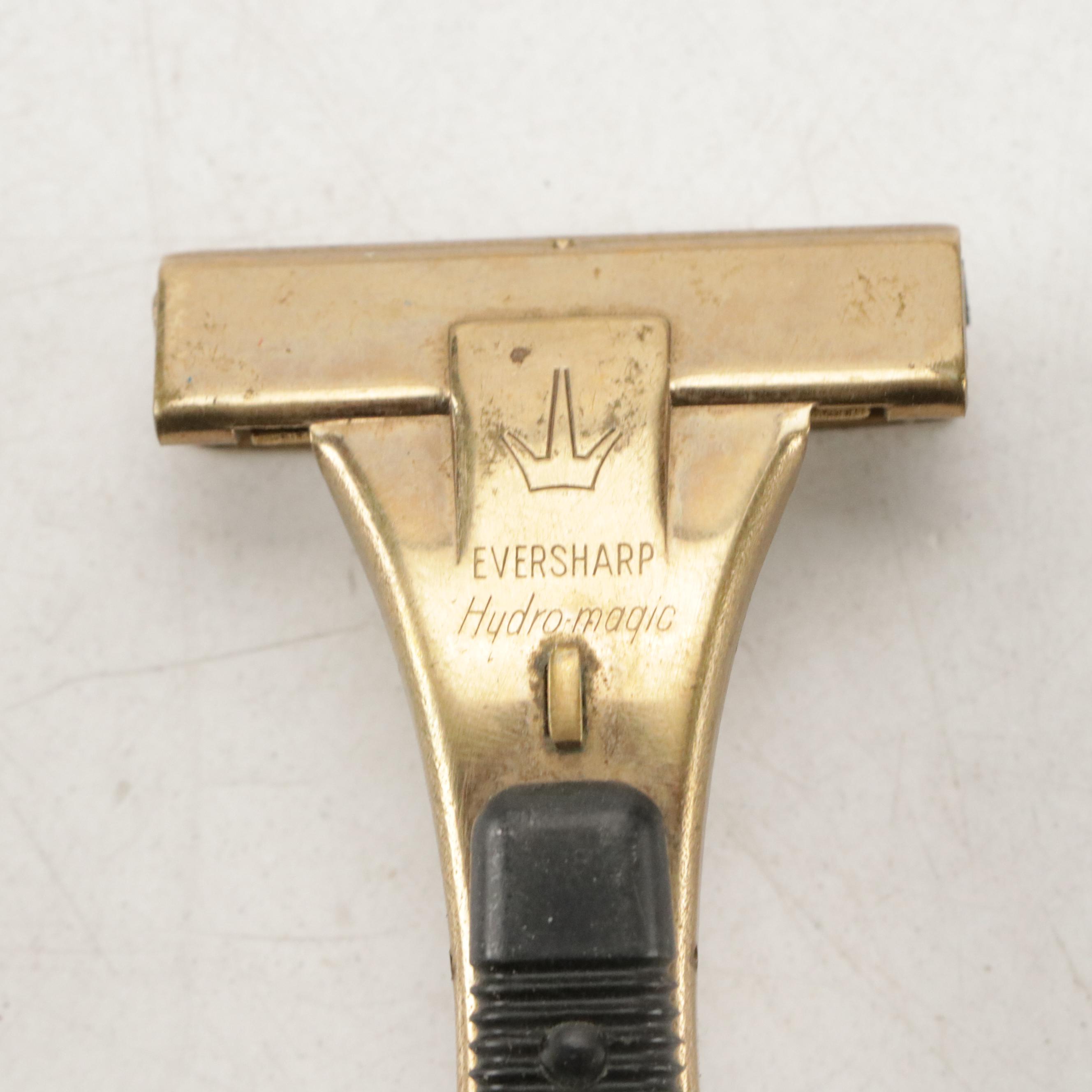 Gillette, Eversharp, Gem and Other Razors, Shaving Brushes and Blades ...