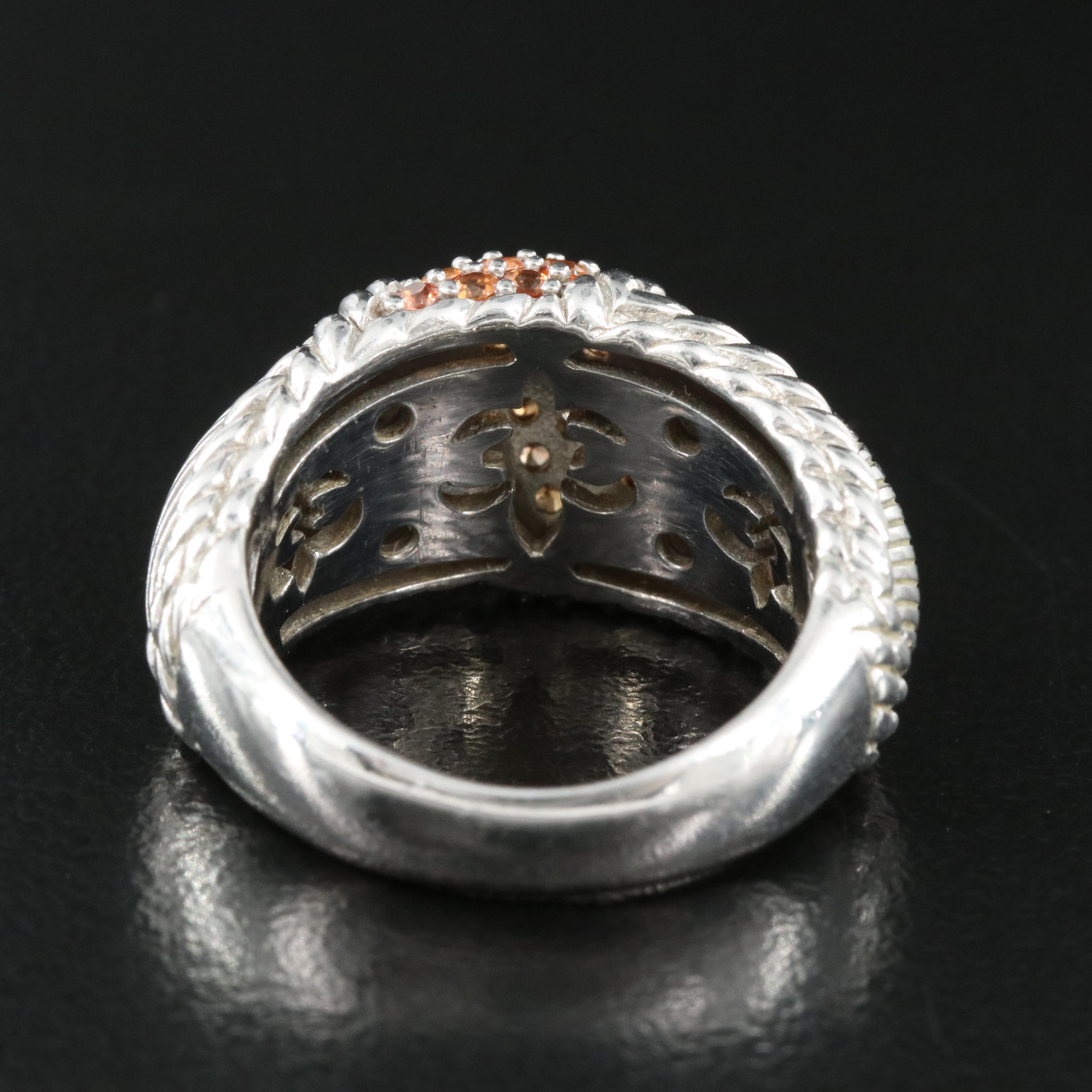 Judith Ripka Sterling Sapphire Ring | EBTH