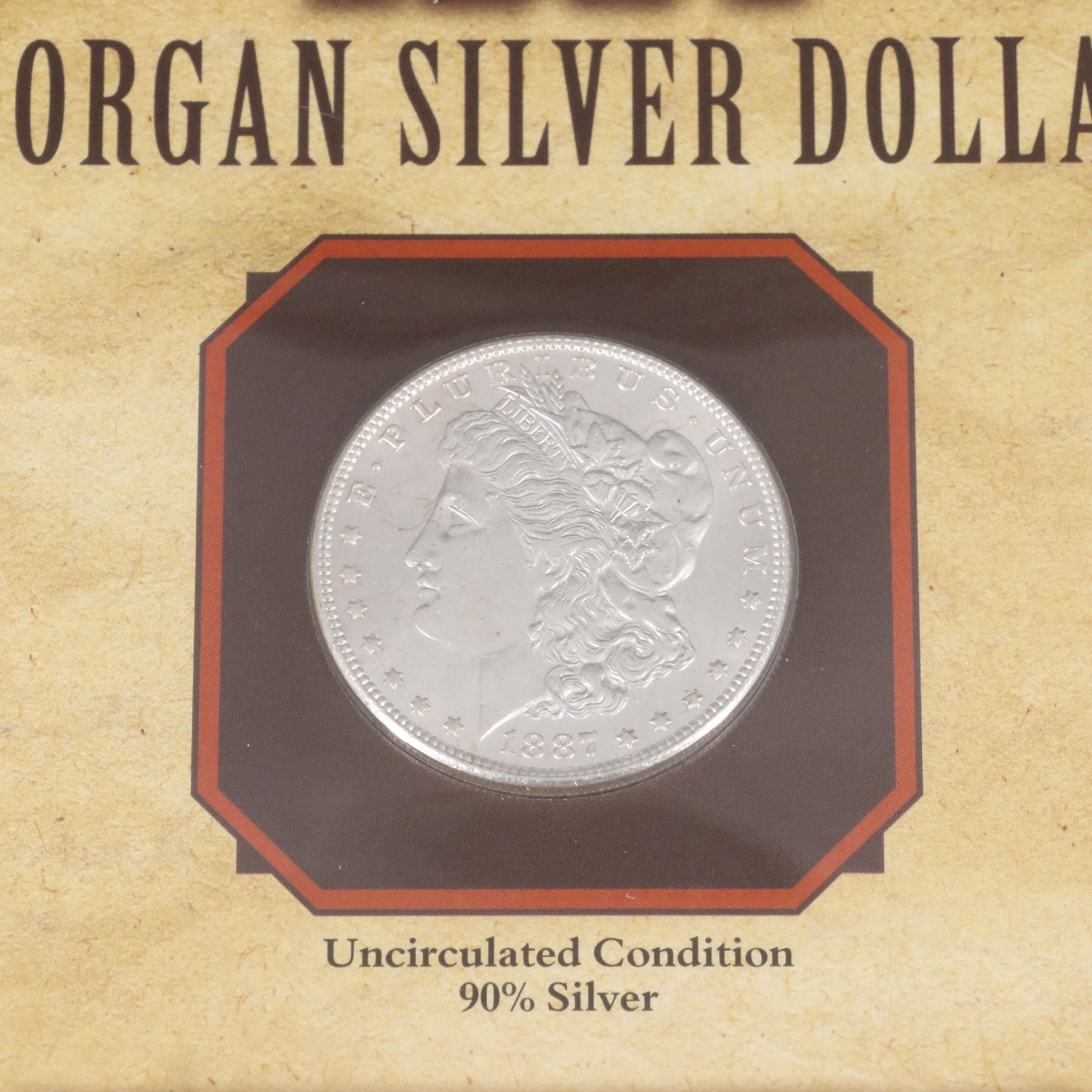 "Uncirculated Morgan Silver Dollars of the 19th Century" Coin Set | EBTH