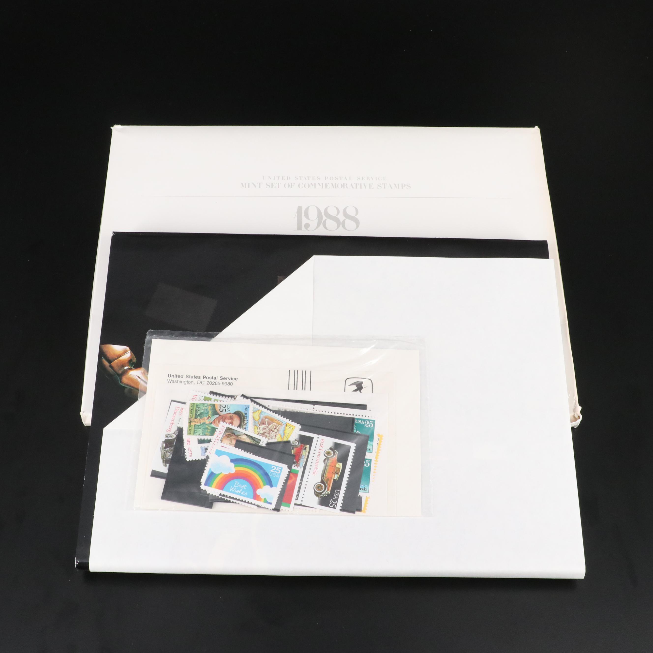 Four U.S.P.S. Postage Stamp Sets | EBTH