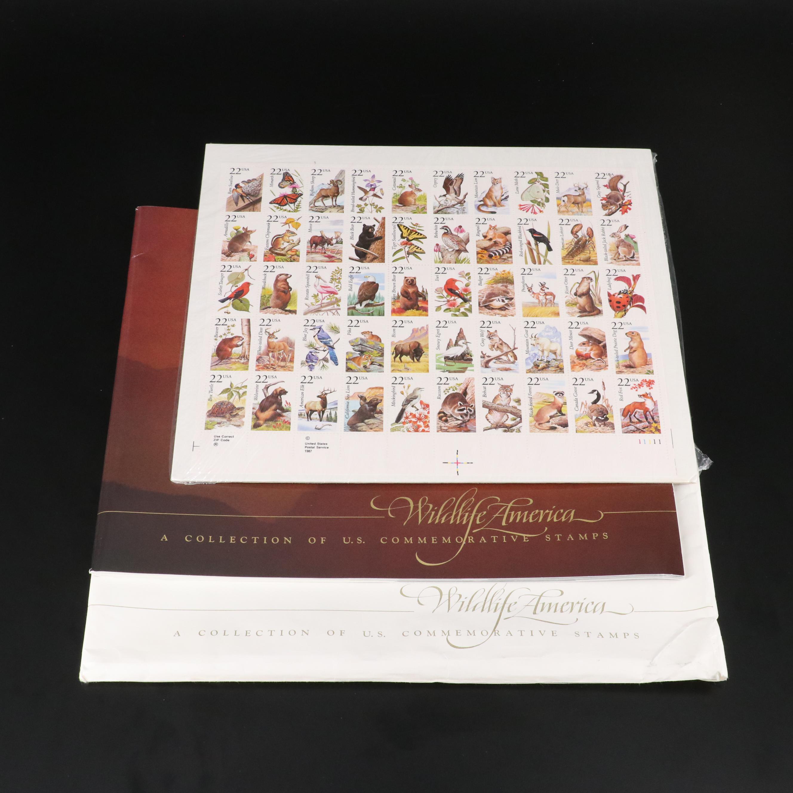 Four U.S.P.S. Postage Stamp Sets | EBTH