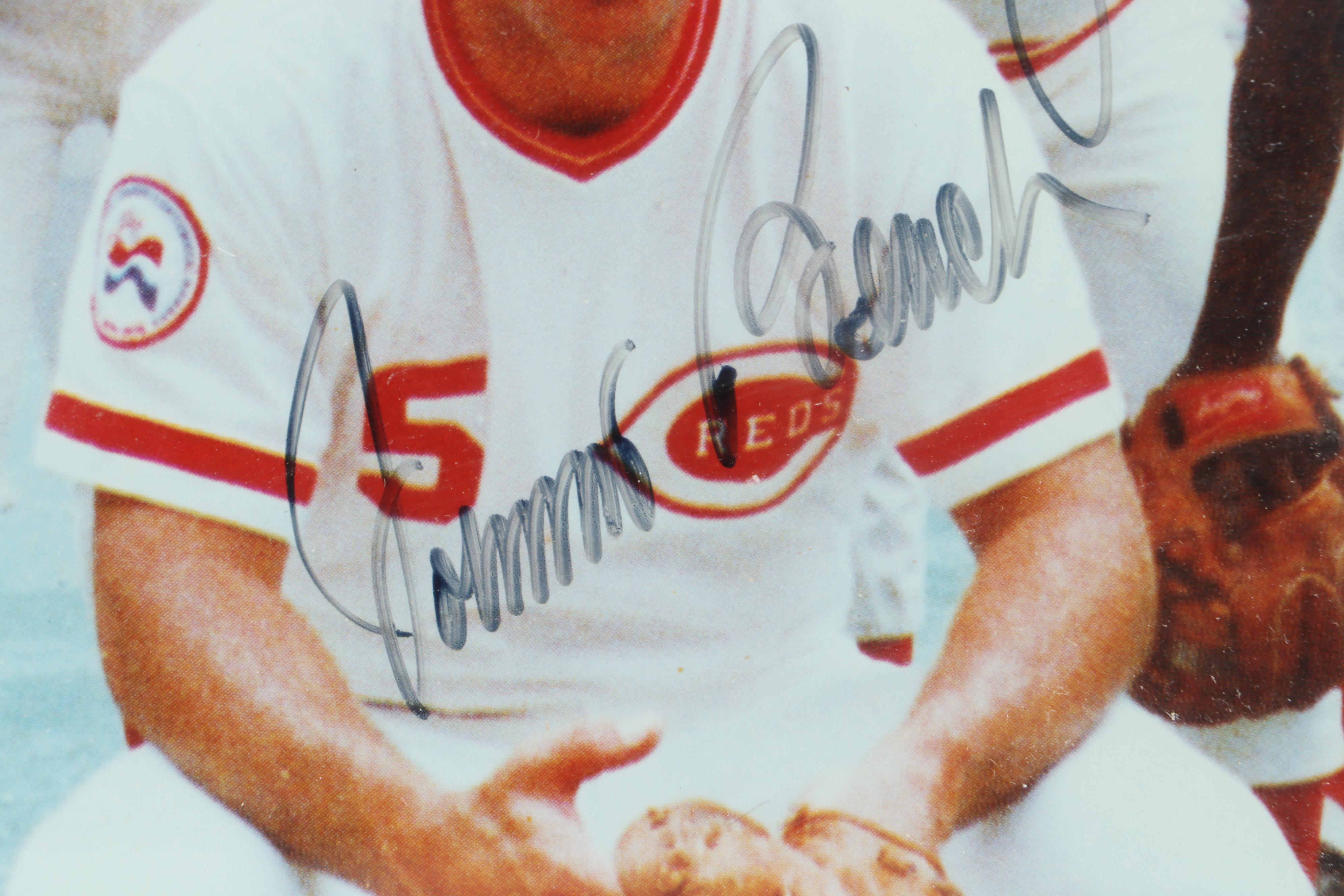 Cincinnati Reds "The Great 8" Signed Print Featuring Pete Rose, and ...