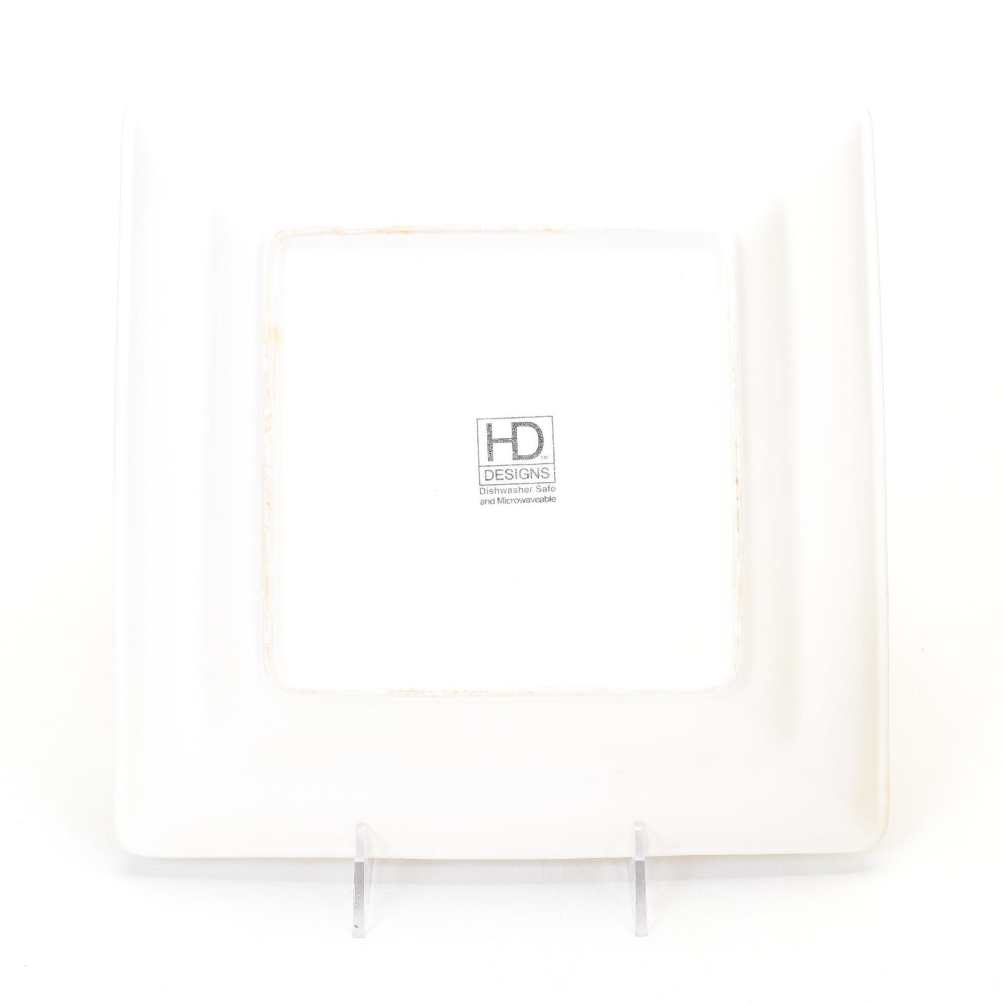 HD Designs "Le Chef" Hand-Painted Stoneware Dinnerware | EBTH