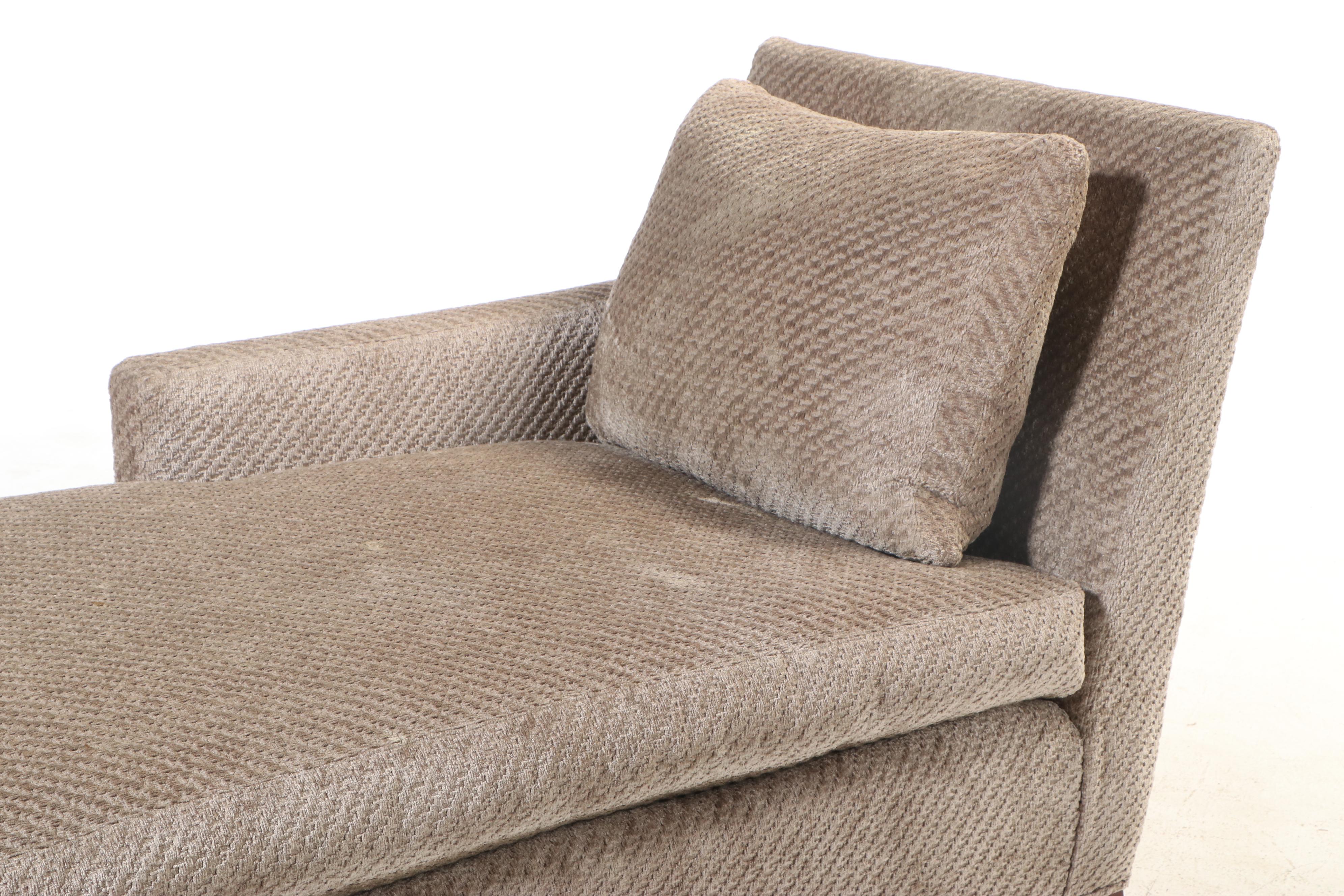 Lee Industries Custom-Upholstered Left-Arm-Facing Chaise Lounge ...