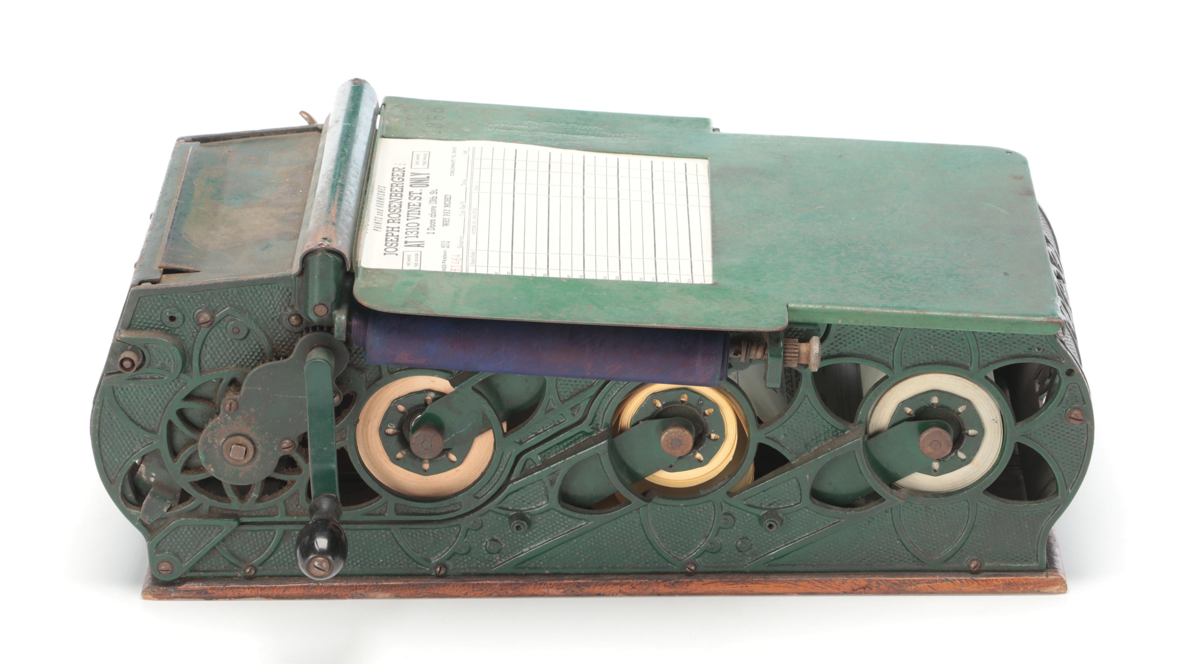 Hamilton Autographic Register Co. Metal Register | EBTH