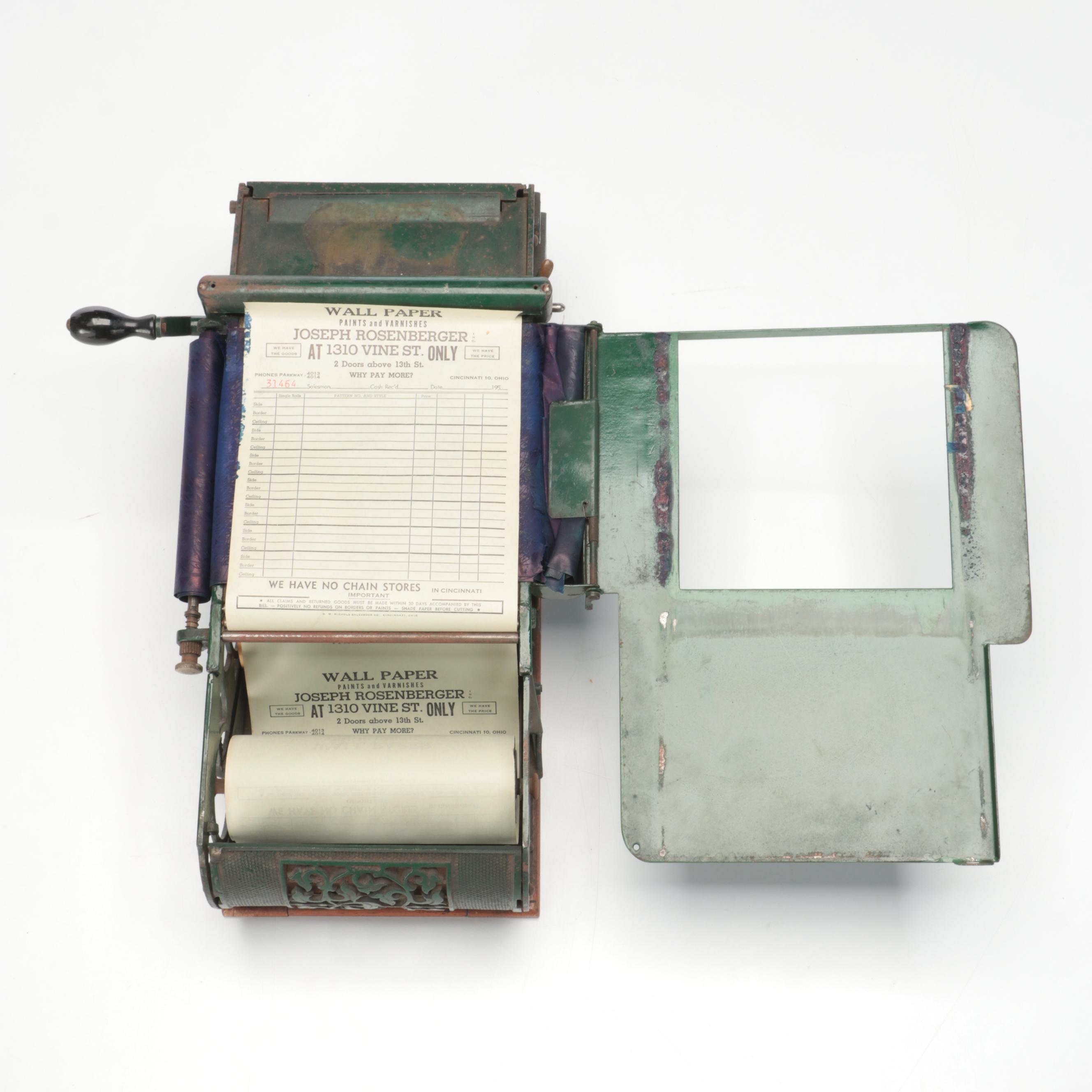 Hamilton Autographic Register Co. Metal Register | EBTH