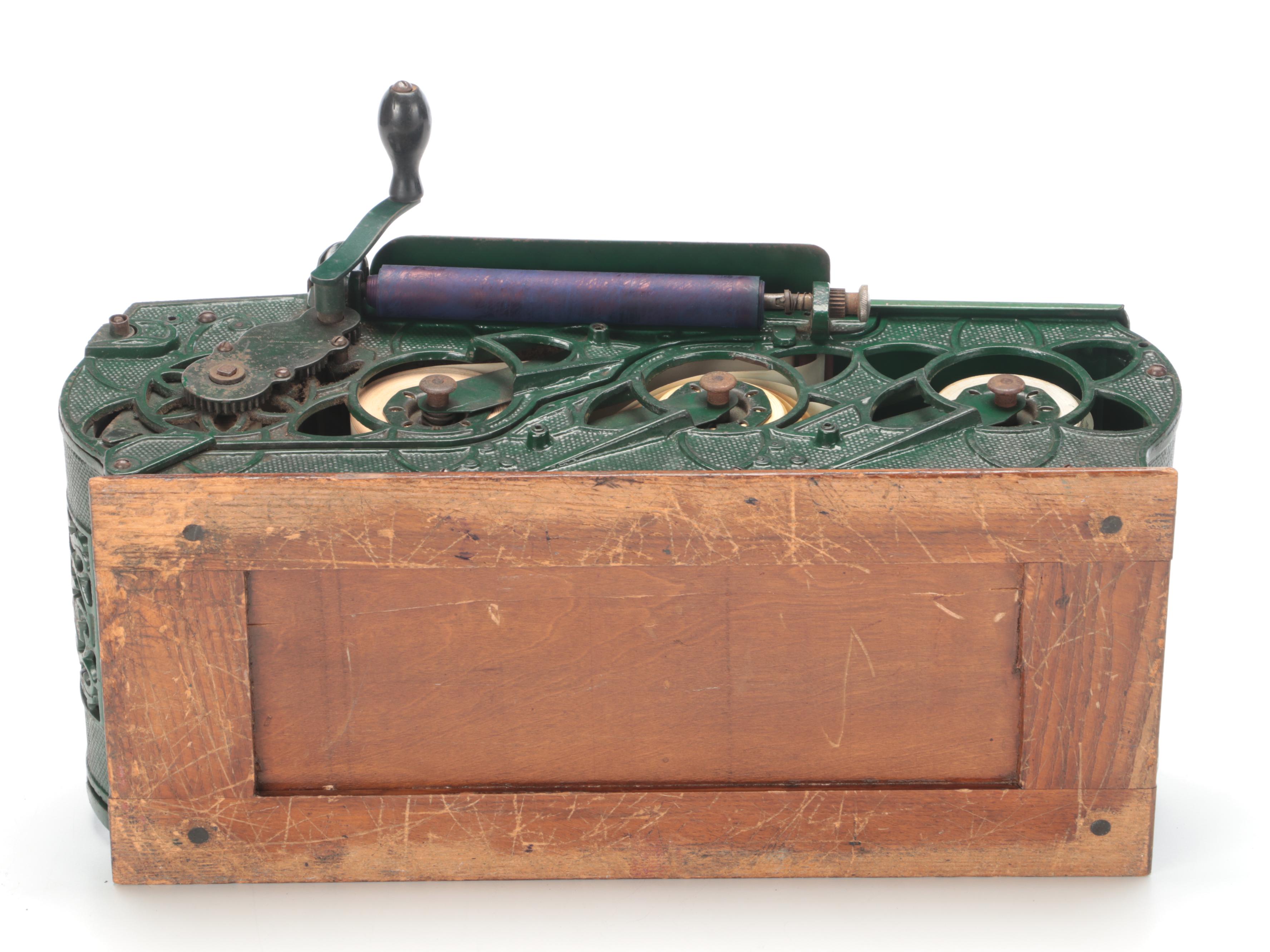 Hamilton Autographic Register Co. Metal Register | EBTH