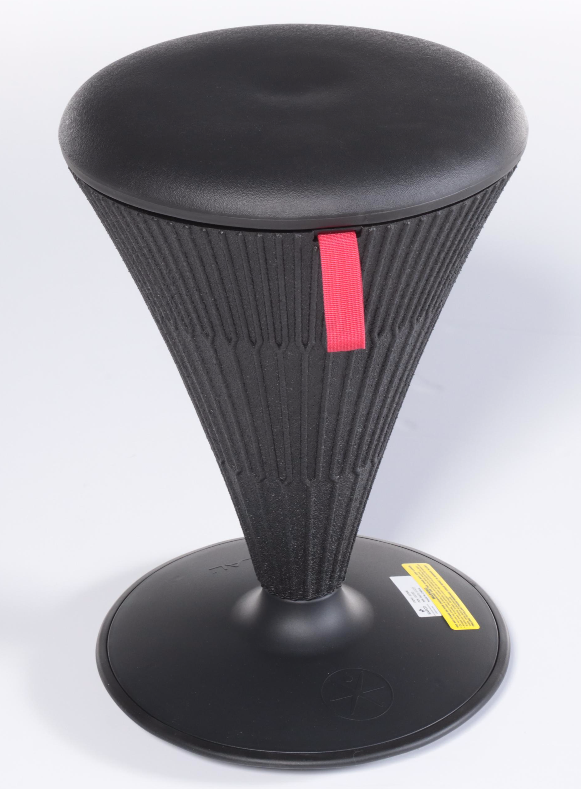 Two Mayline and Safco Focal Twister Active Seating 20" Stools in Black ...