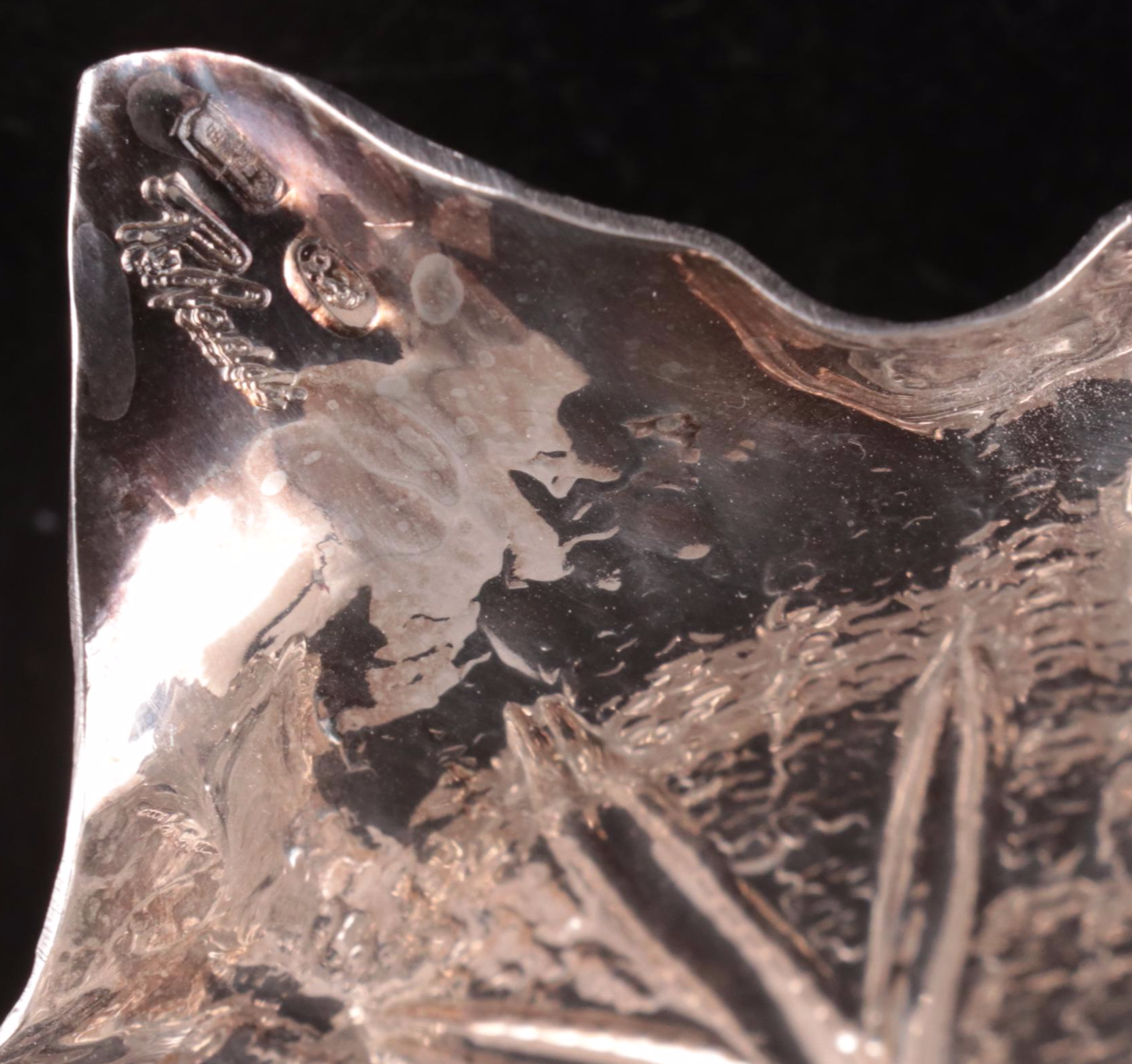 Renato Raddi Italian Sterling Silver Leaf Form Bowl | EBTH