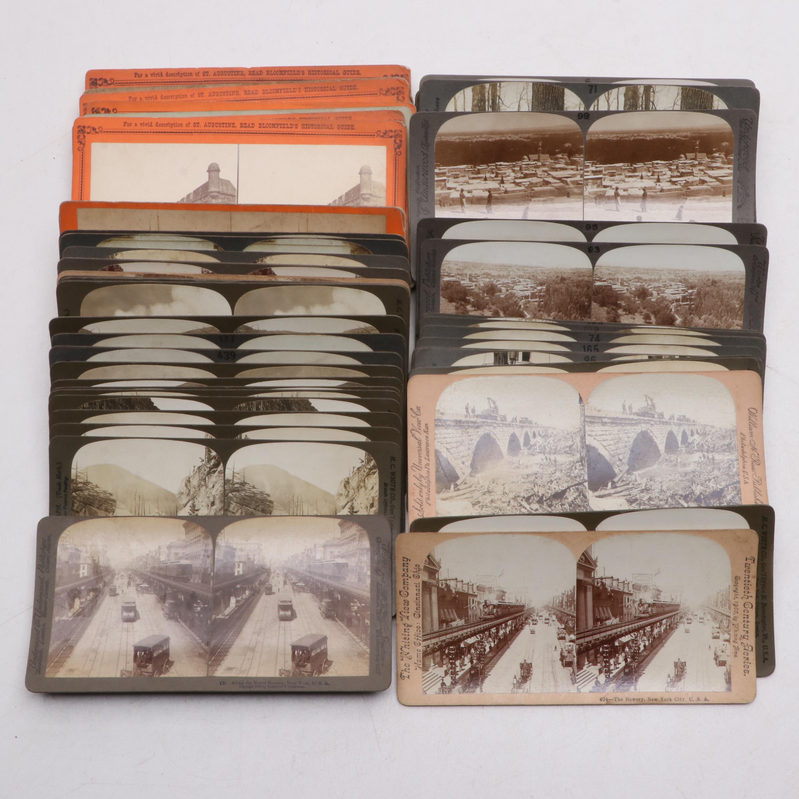 Twentieth Century Series and More Stereoscopic Cards | EBTH