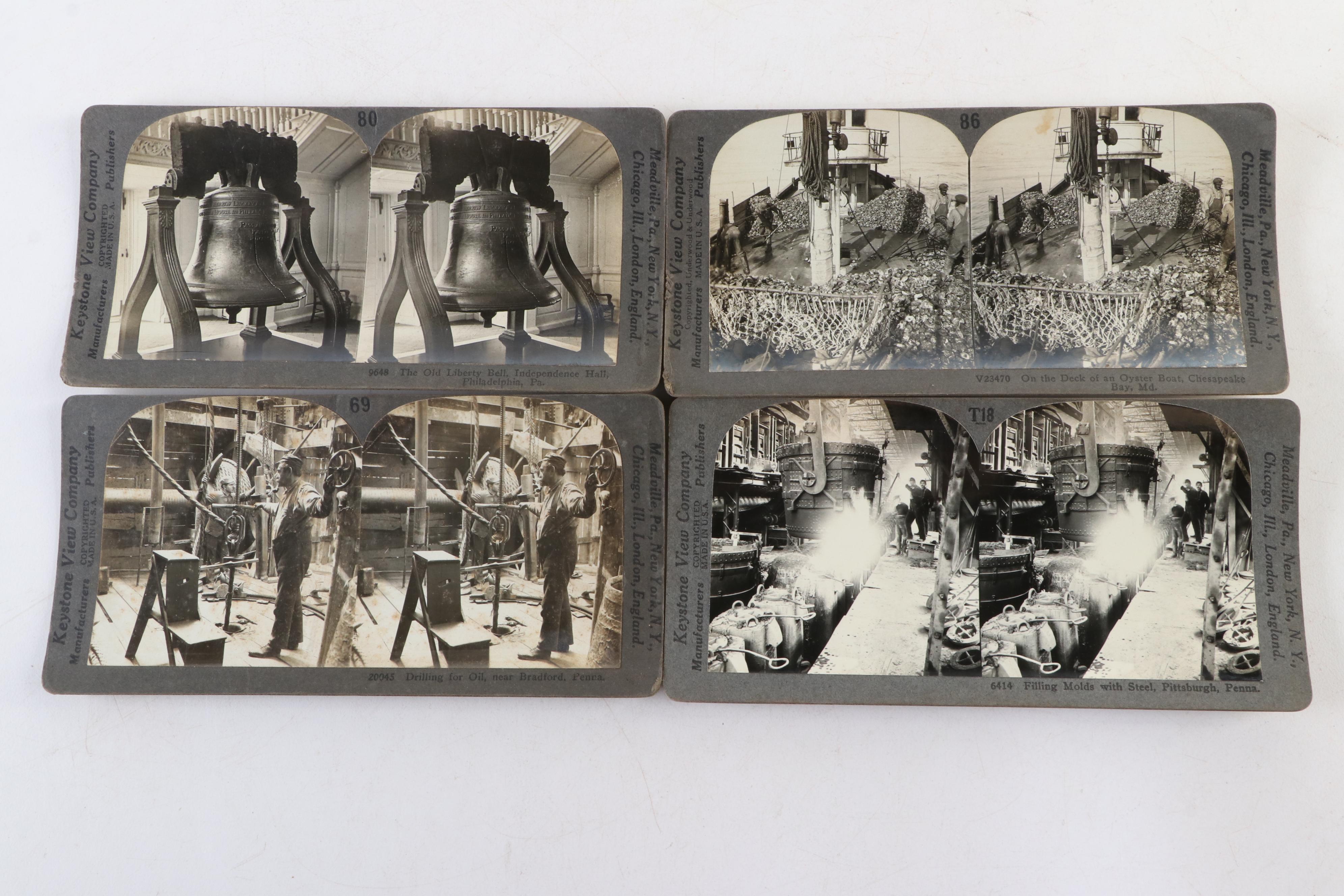 Twentieth Century Series and More Stereoscopic Cards | EBTH