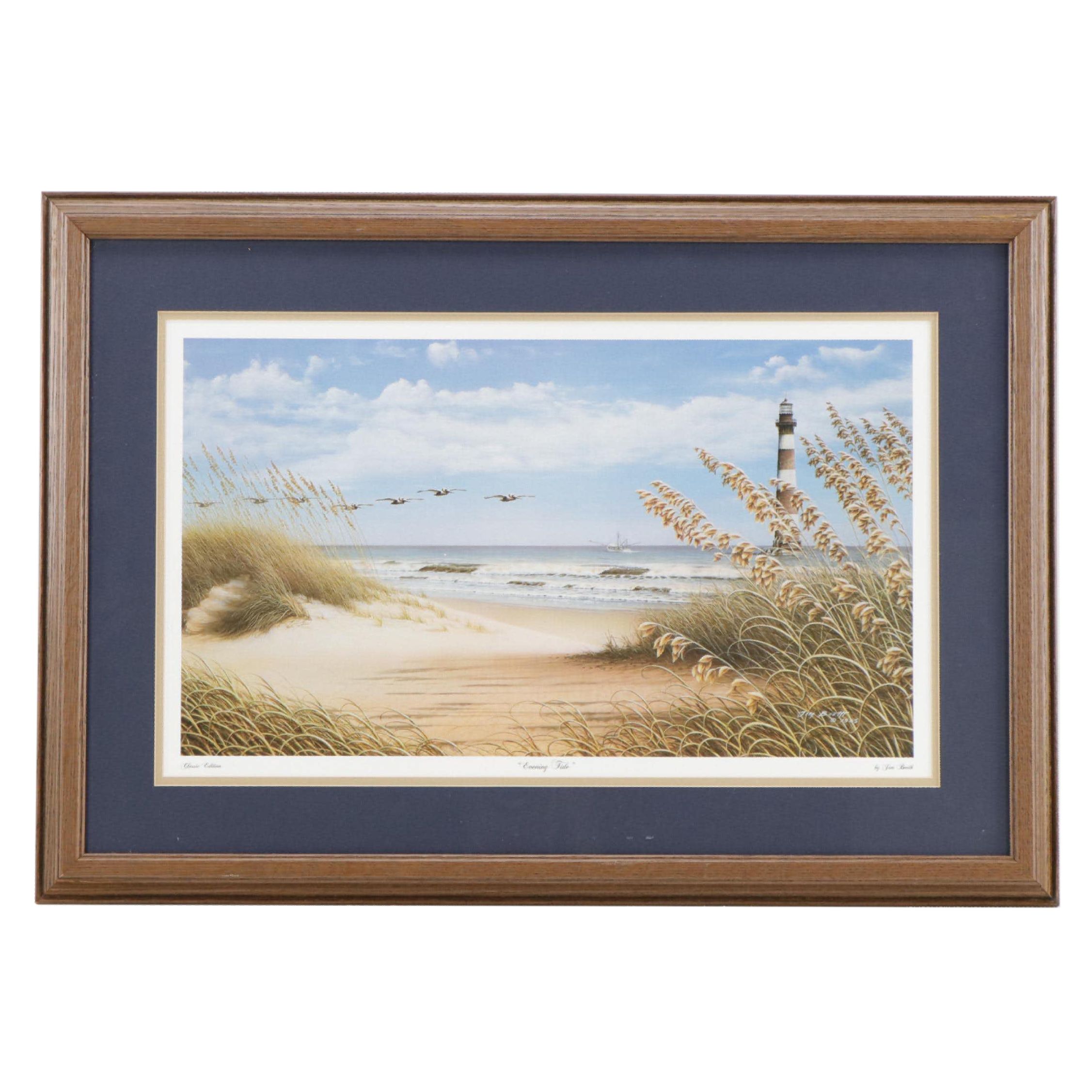 Offset Lithograph After Jim Booth "Evening Tide" | EBTH