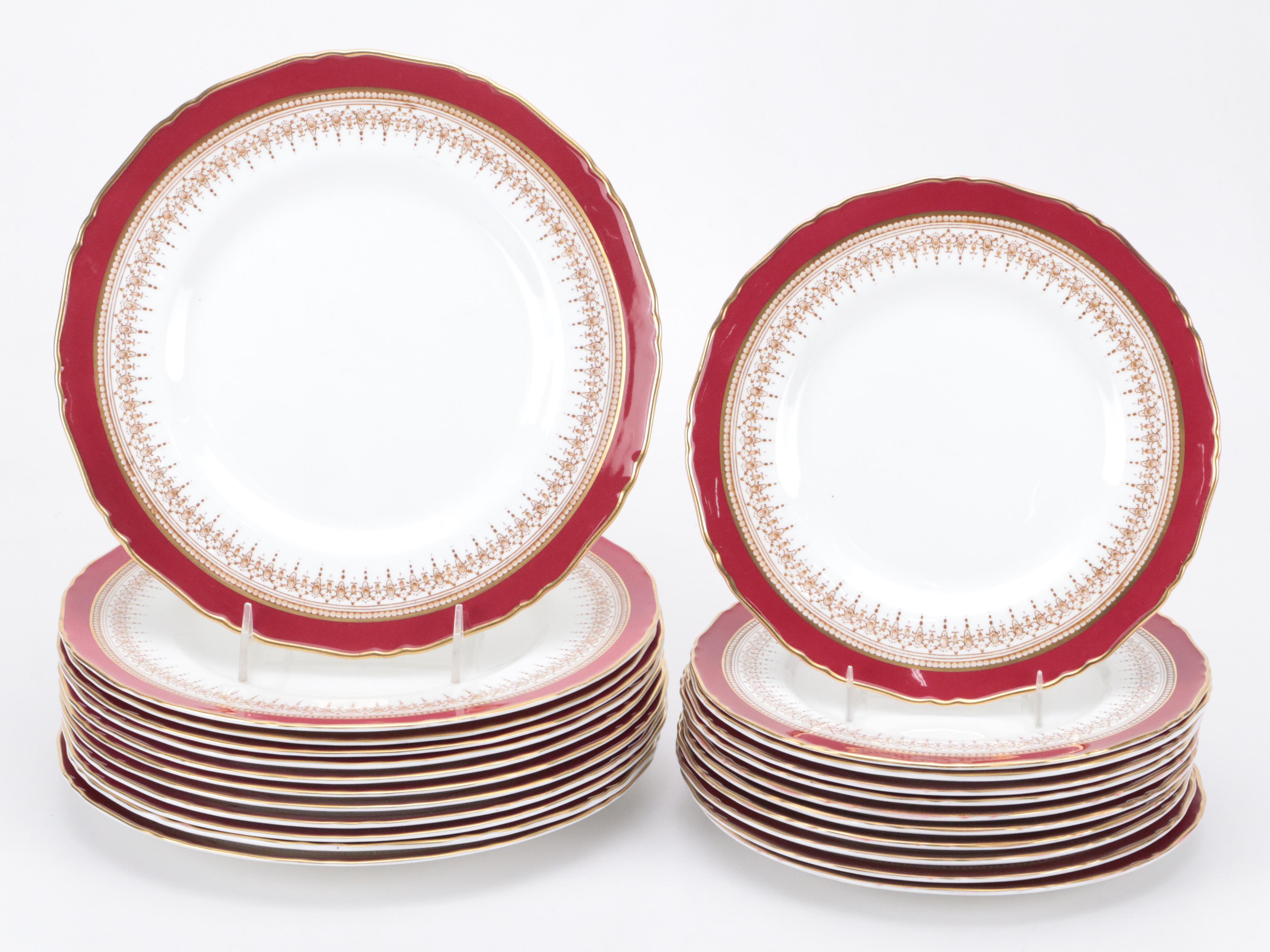 Royal Worcester "Regency Ruby" Bone China Dinnerware | Everything But ...
