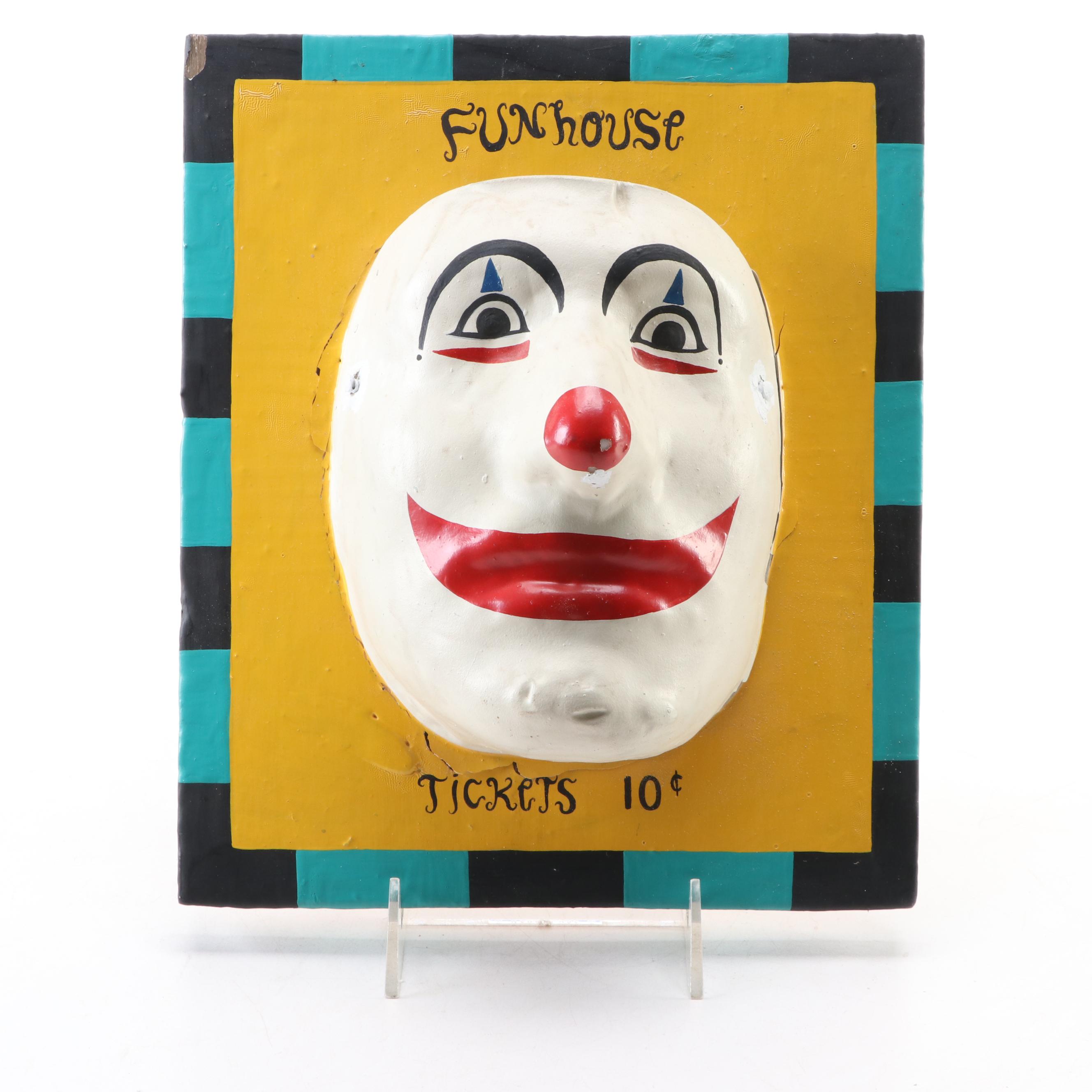 Andy Hudson and Levent Isik "Funhouse" Clown Sculpture, 1994 | EBTH