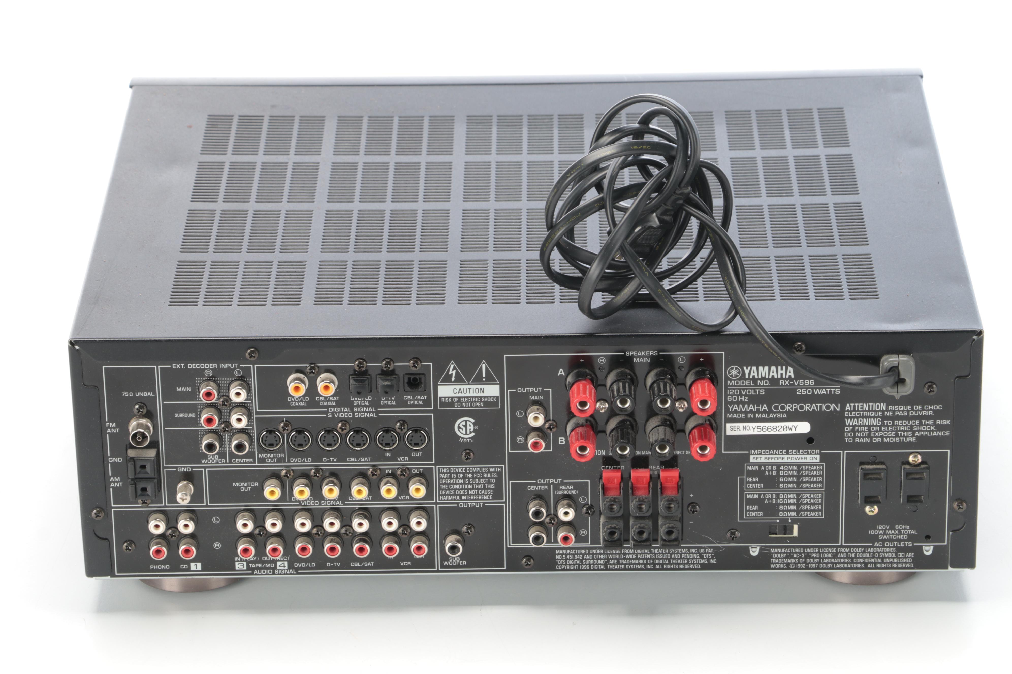 Yamaha Natural Sound AV Receiver | EBTH