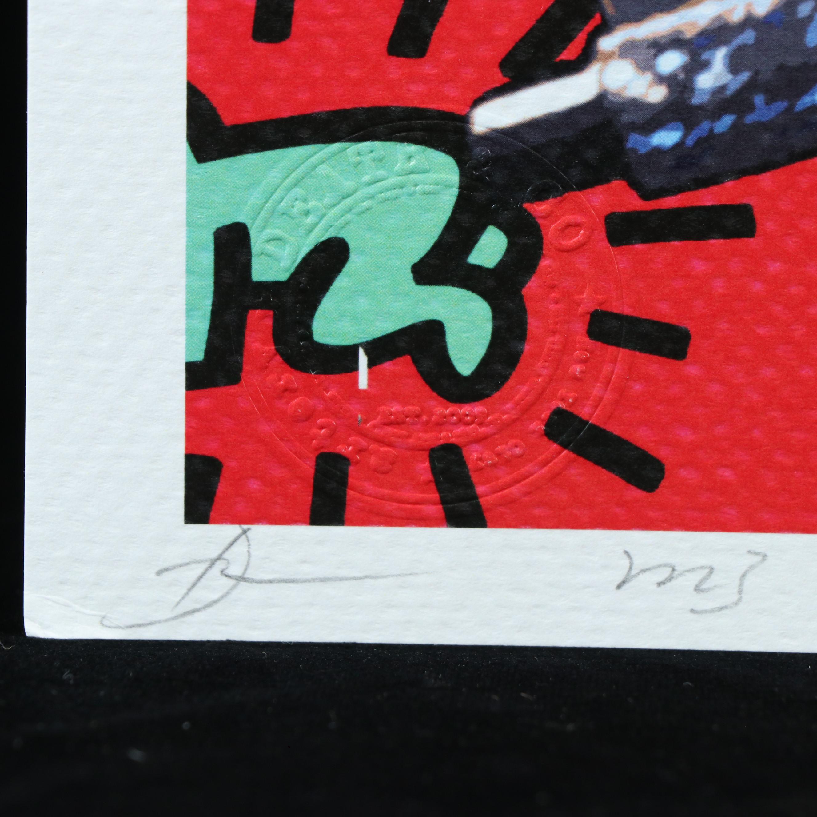 Death NYC Pop Art Graphic of Taylor Swift X Keith Haring | EBTH