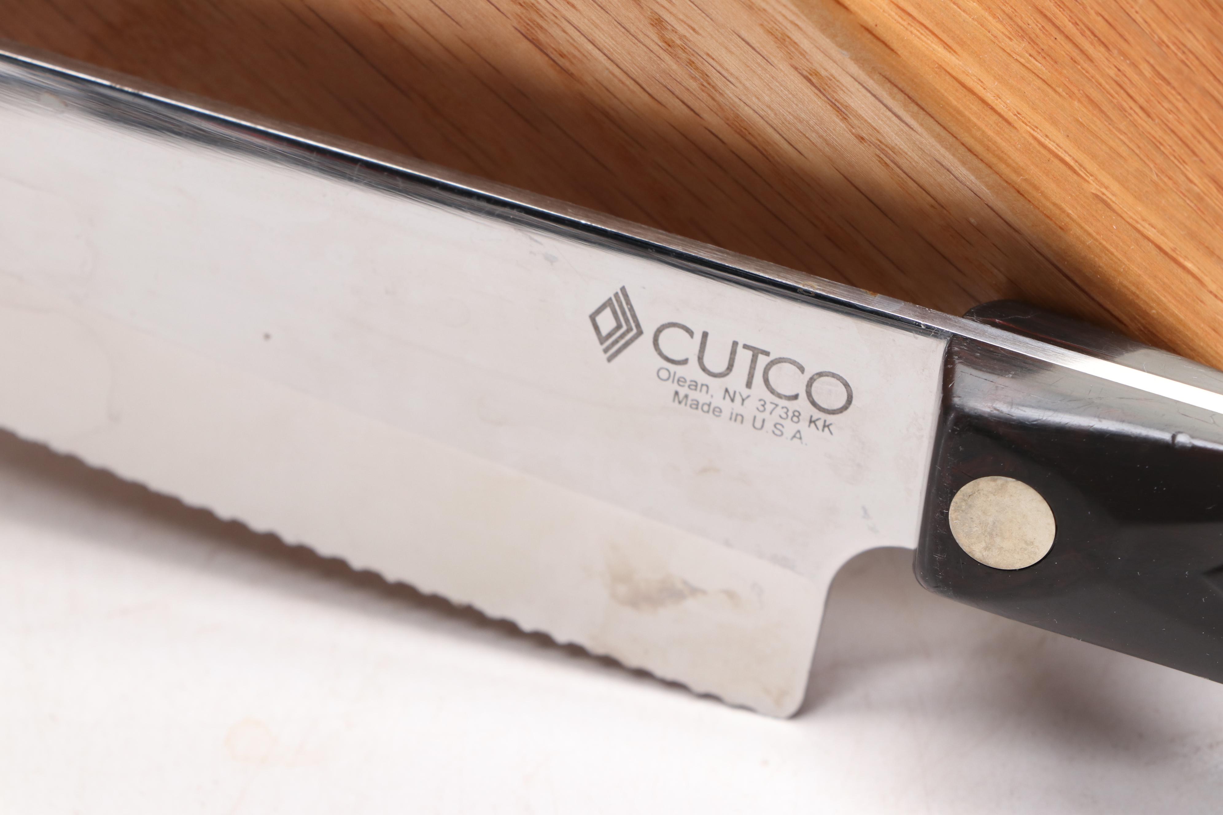 Cutco Ultimate Set Knife Set with Steak Knives and Block | EBTH