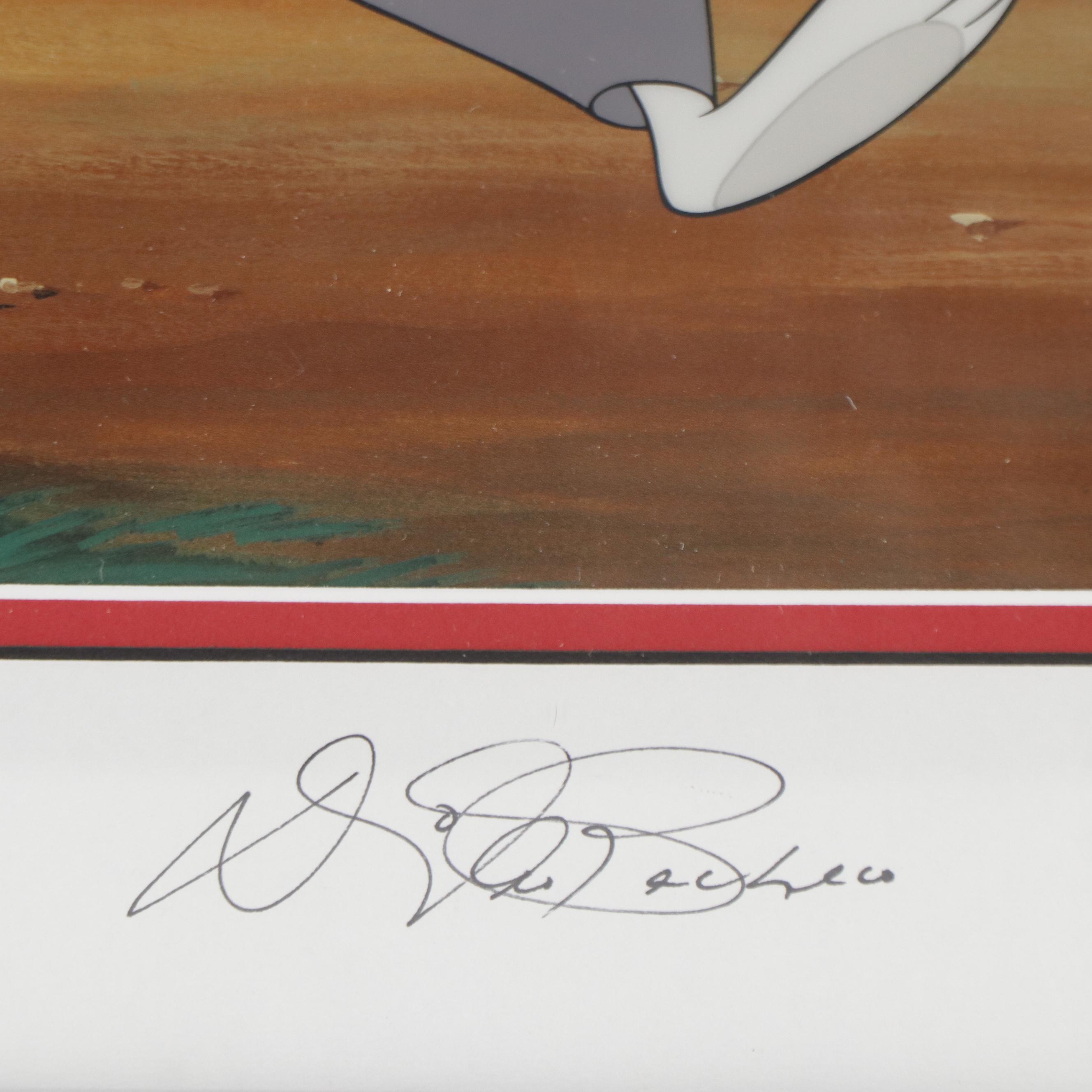 Disney White Rabbit Sericel "I'm Late," 1999 | EBTH