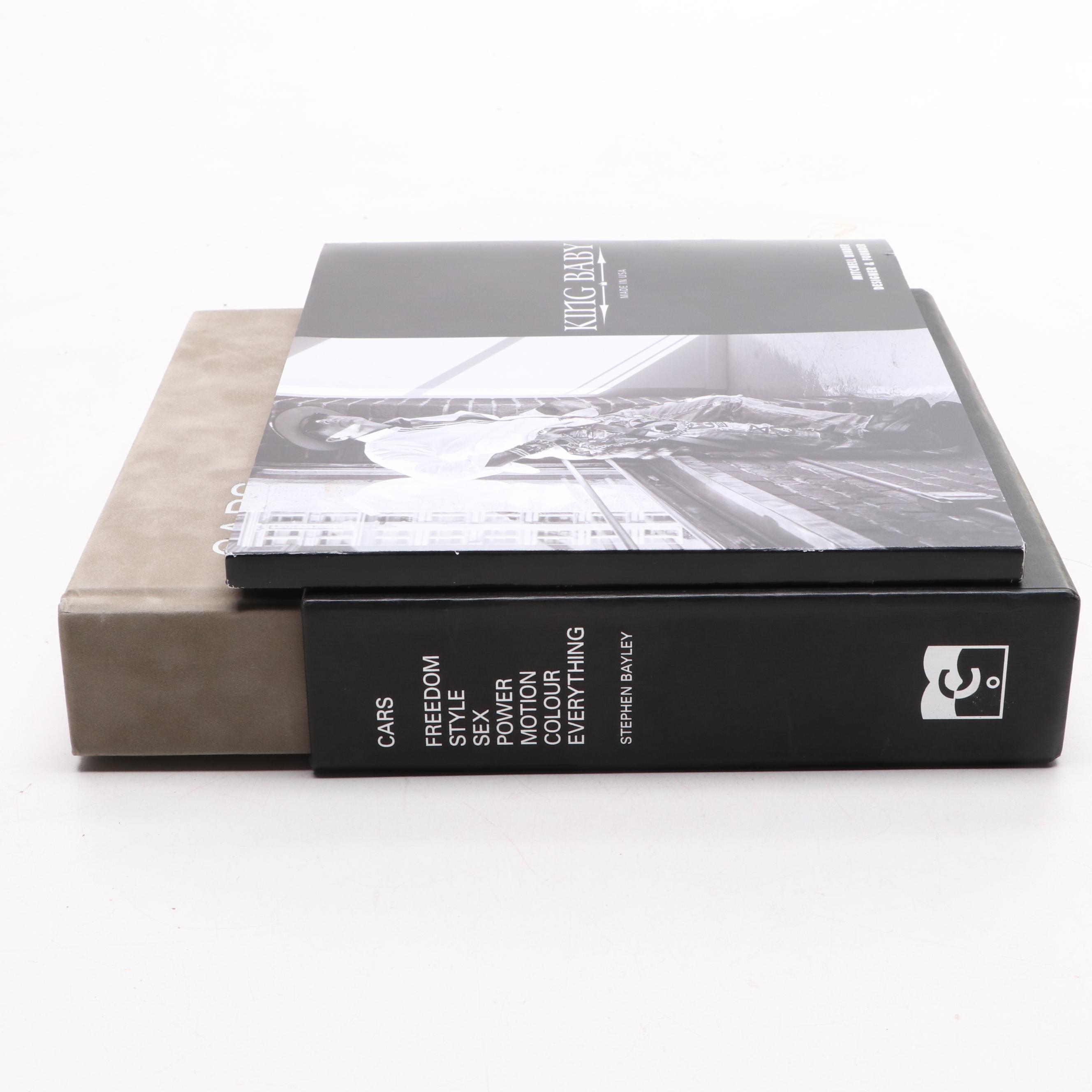 First Edition "Cars" by Stephen Bailey and Signed "King Baby" by ...