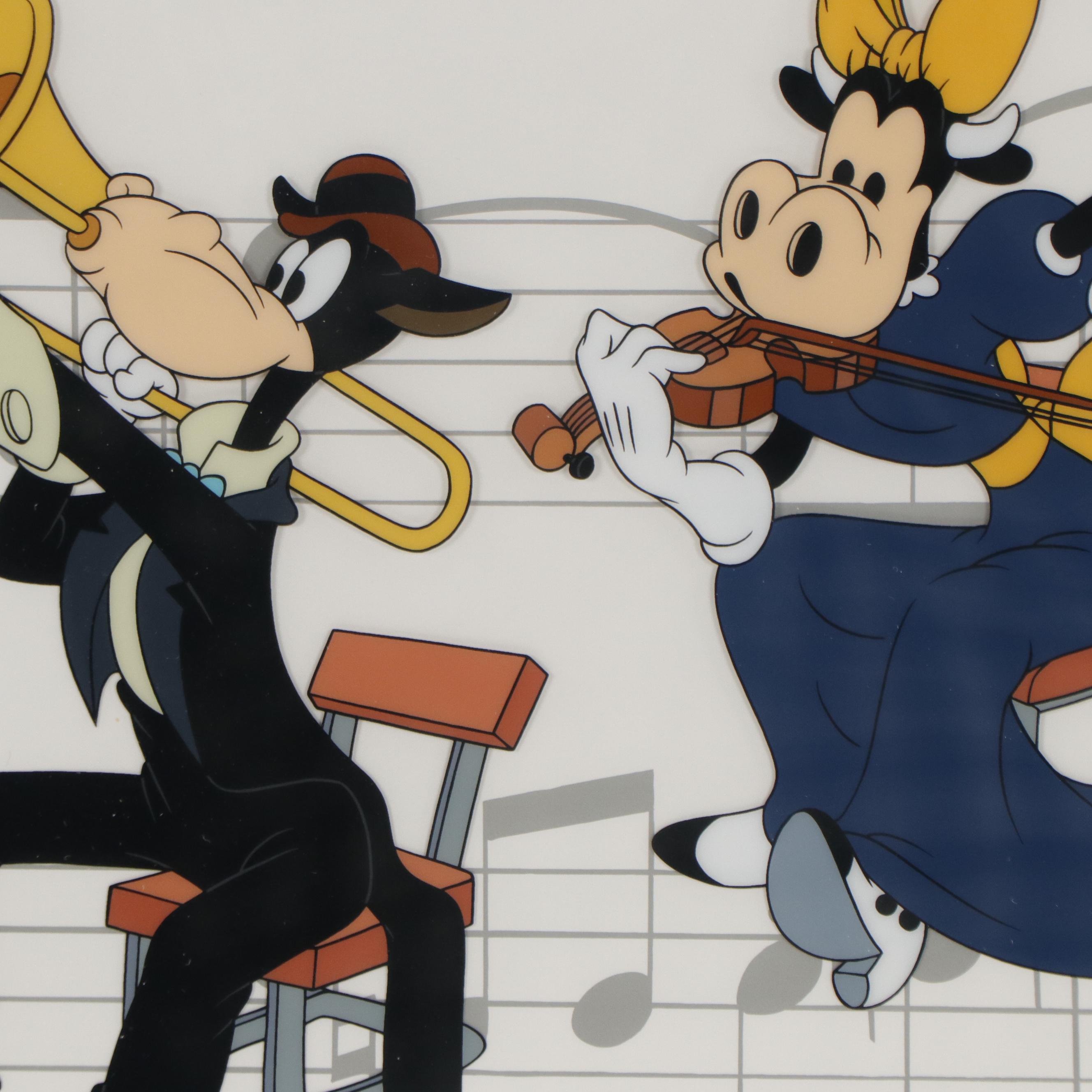 Disney Mickey Mouse Sericel "Symphony Hour," 1996 | EBTH