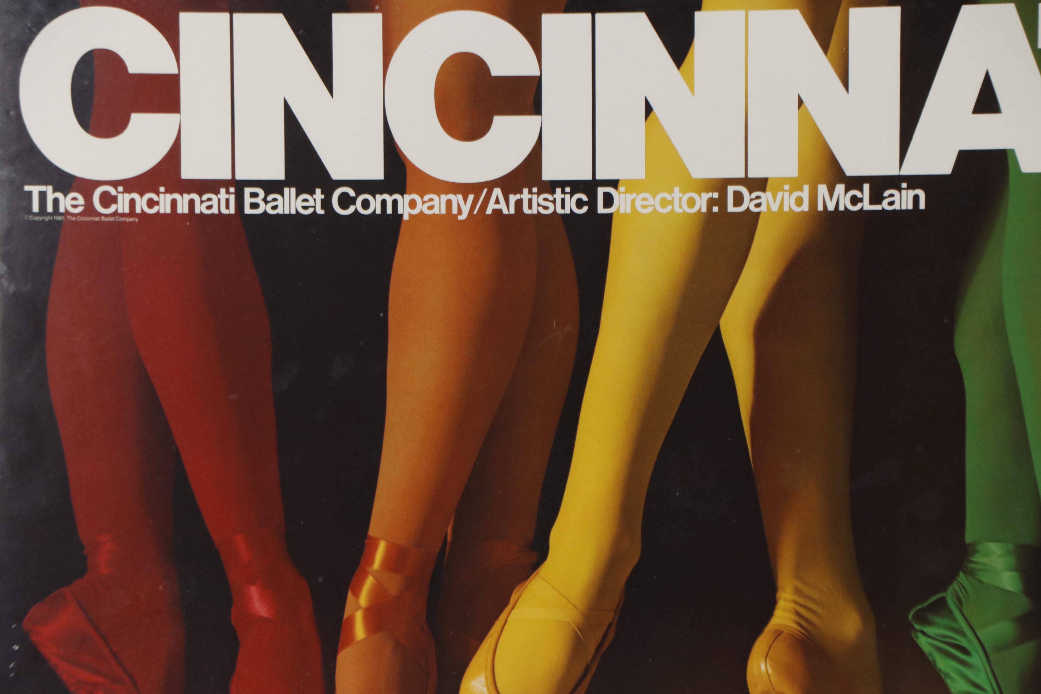 Cincinnati Ballet Offset Lithograph Poster | EBTH