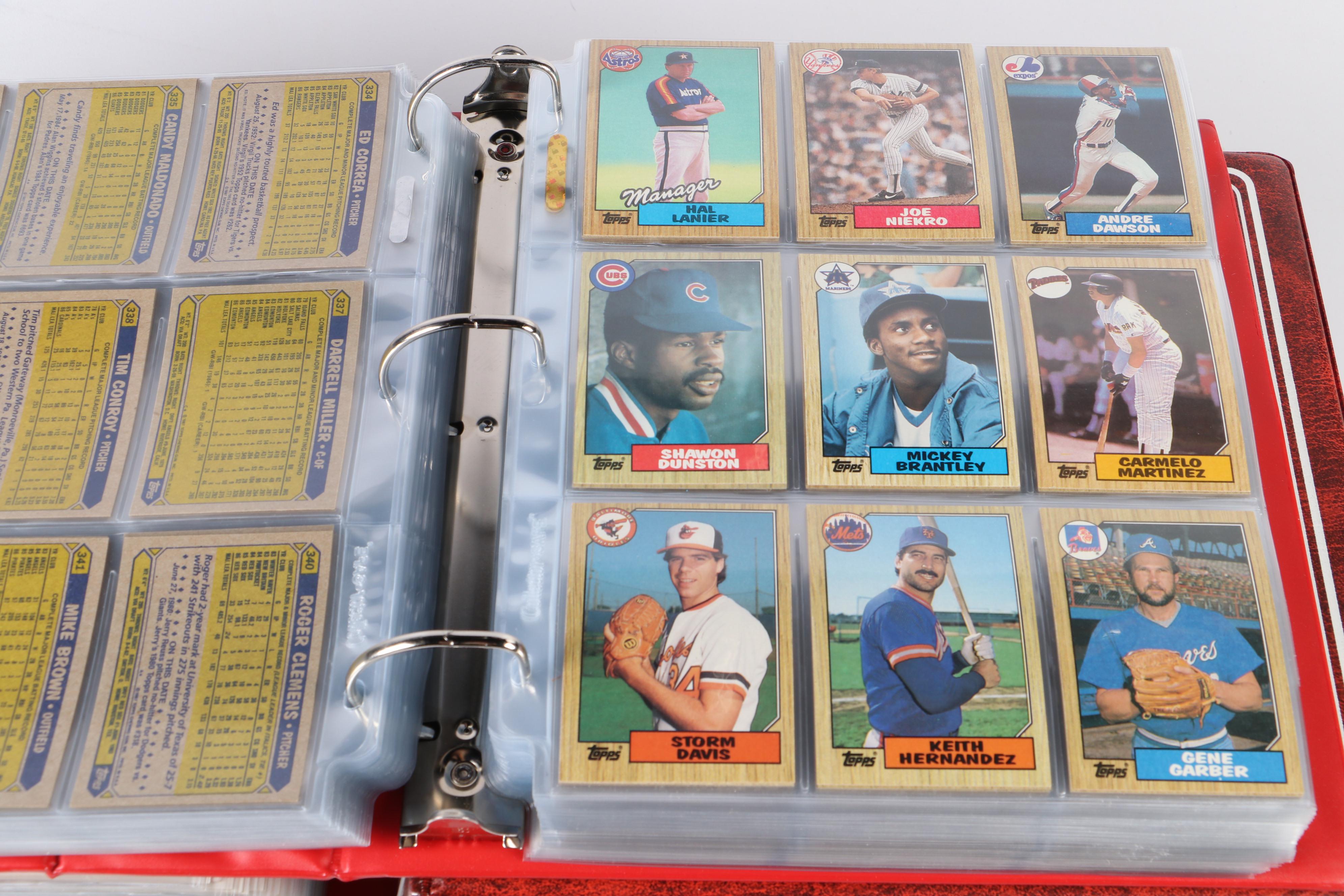 Topps Baseball Card Sets Featuring Tony Gwynn Rookie and More, 1981 ...