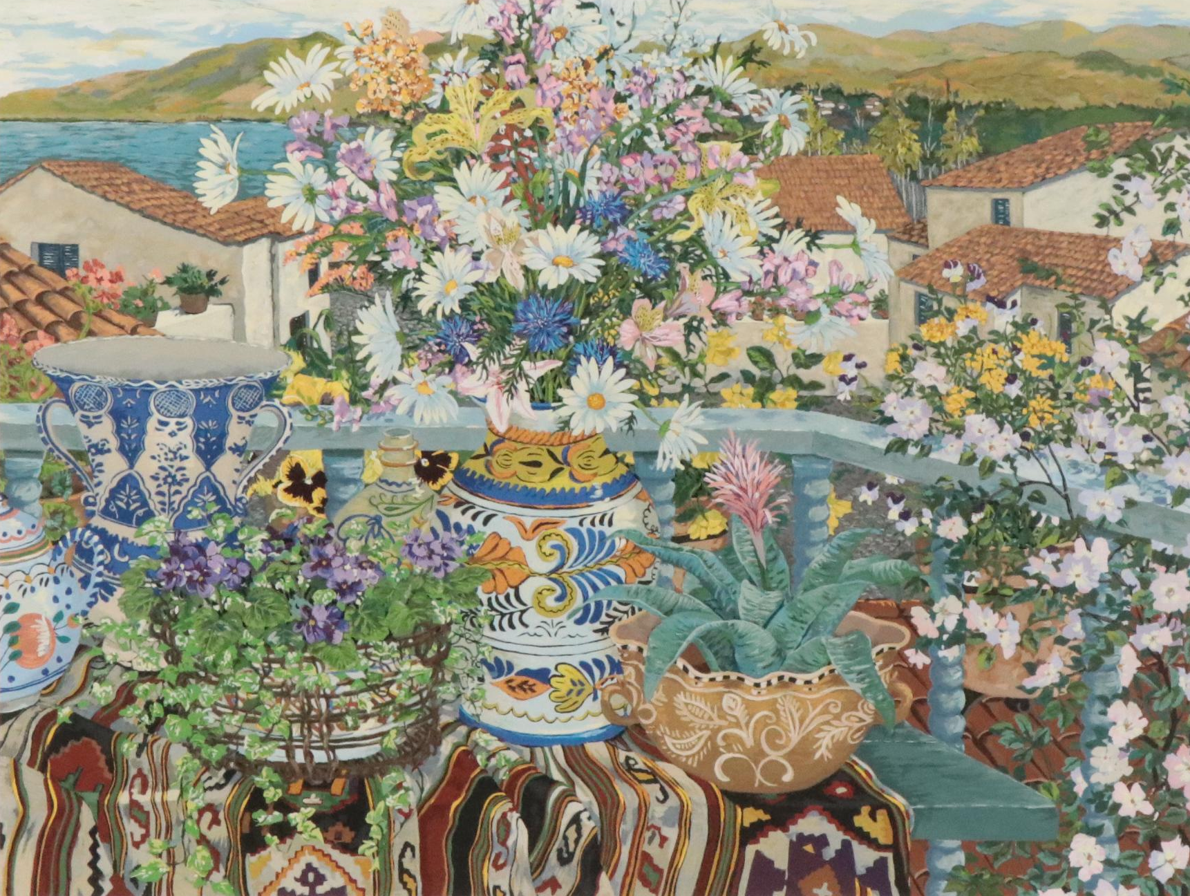 John Powell Serigraph "Vista Del Mar," 1988 | EBTH