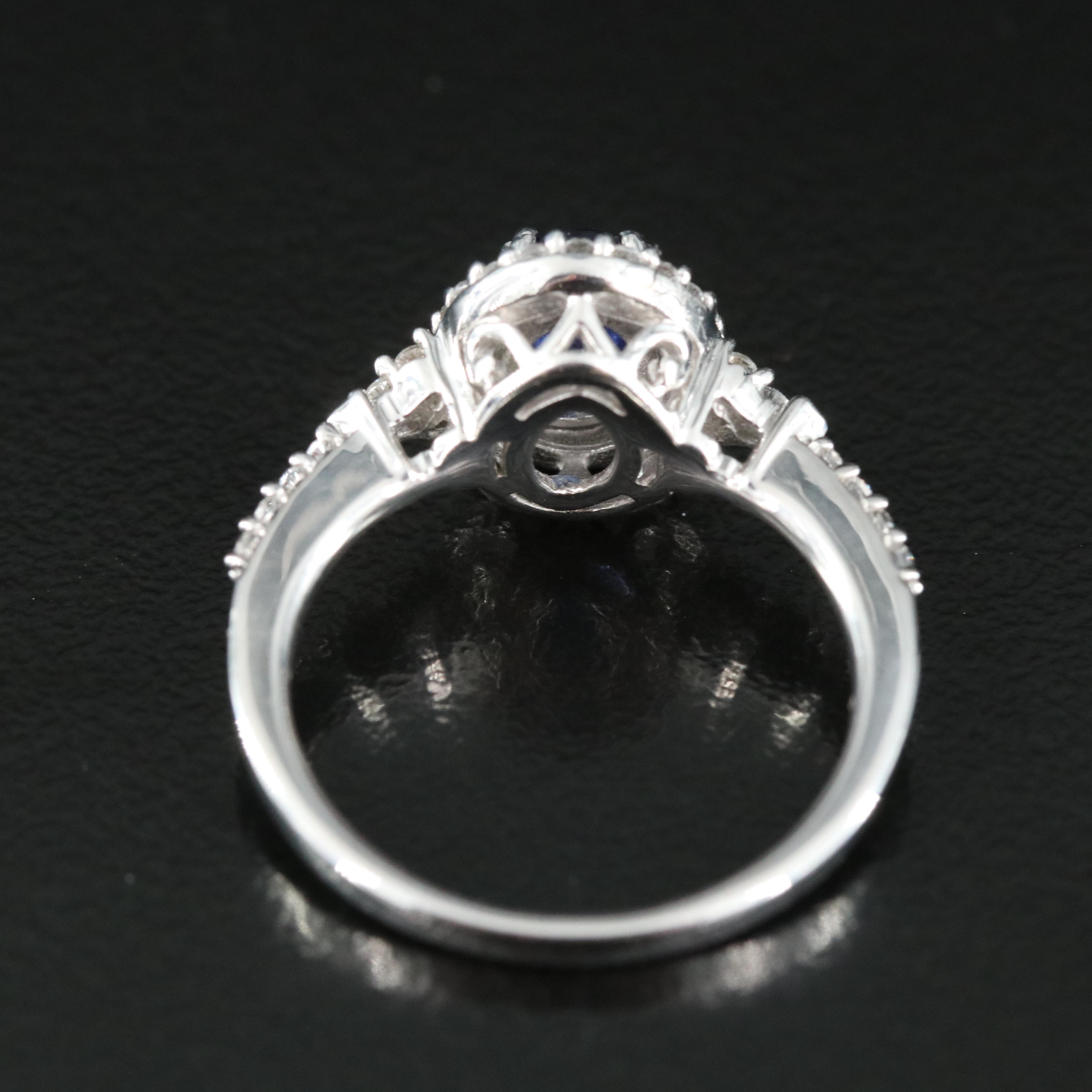 Sterling Sapphire Ring | EBTH