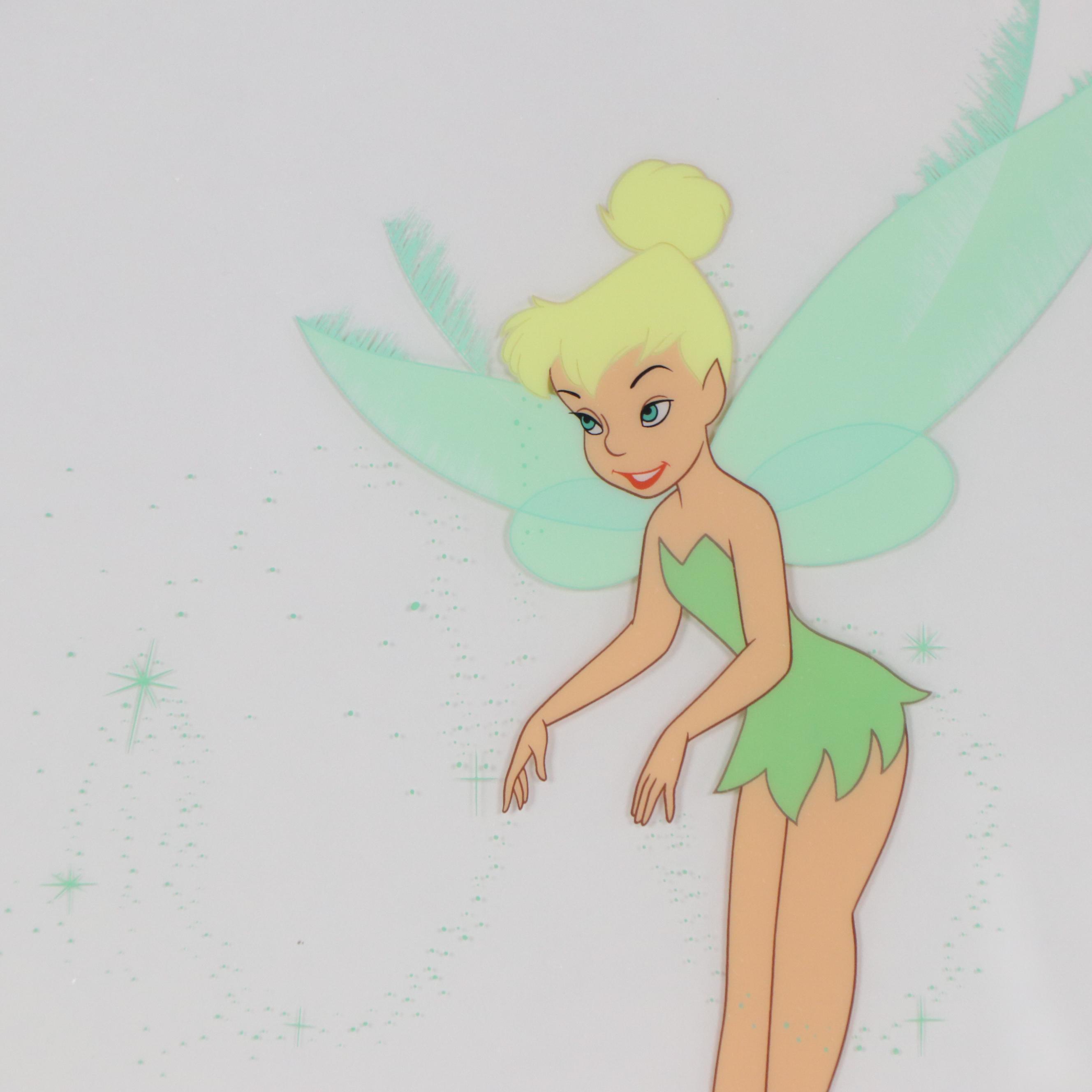 Disney Tinkerbell Sericel "Playful Pixie," 1996 | EBTH