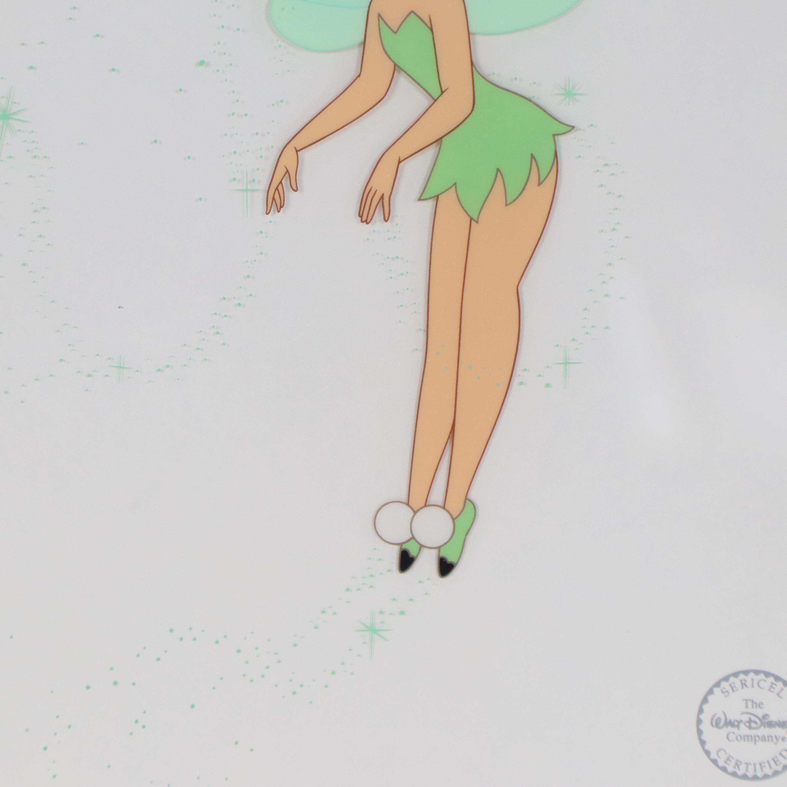 Disney Tinkerbell Sericel "Playful Pixie," 1996 | EBTH