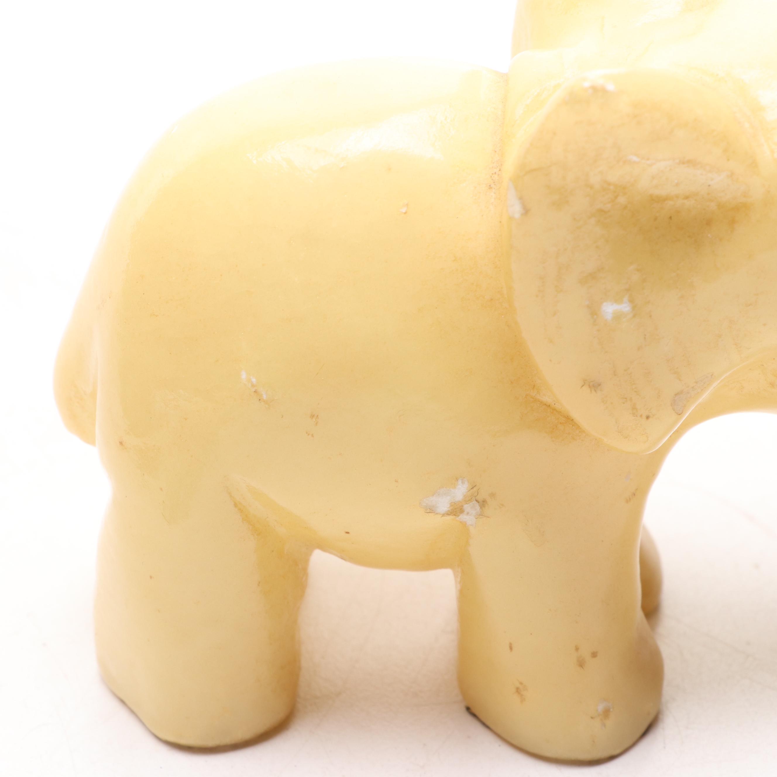 Alabaster, Acrylic, Ceramic, Metal and More Elephant Figurines | EBTH