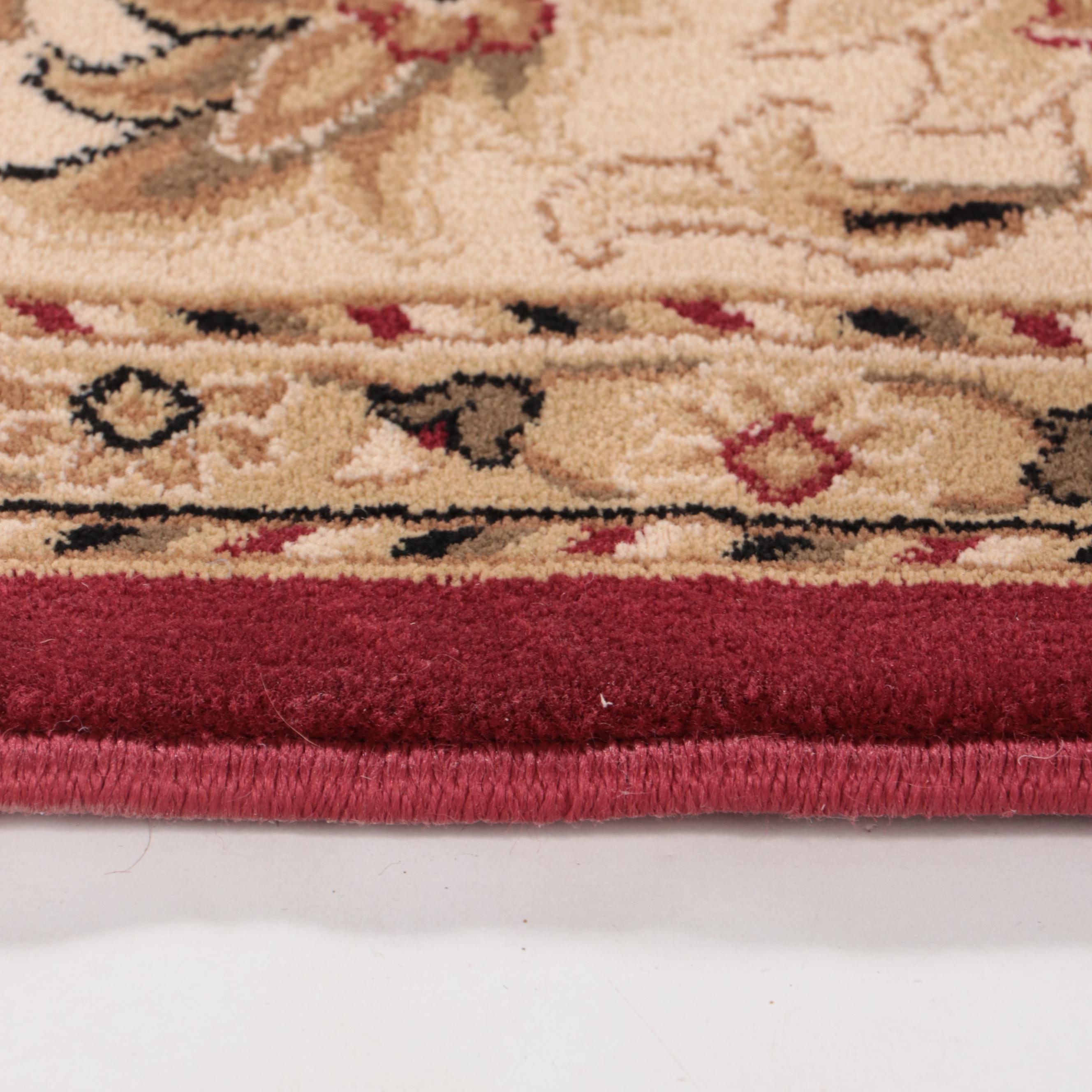 8' x 10'11 Machine Made Kenneth Mink Warwick Collection Kashan Area Rug ...