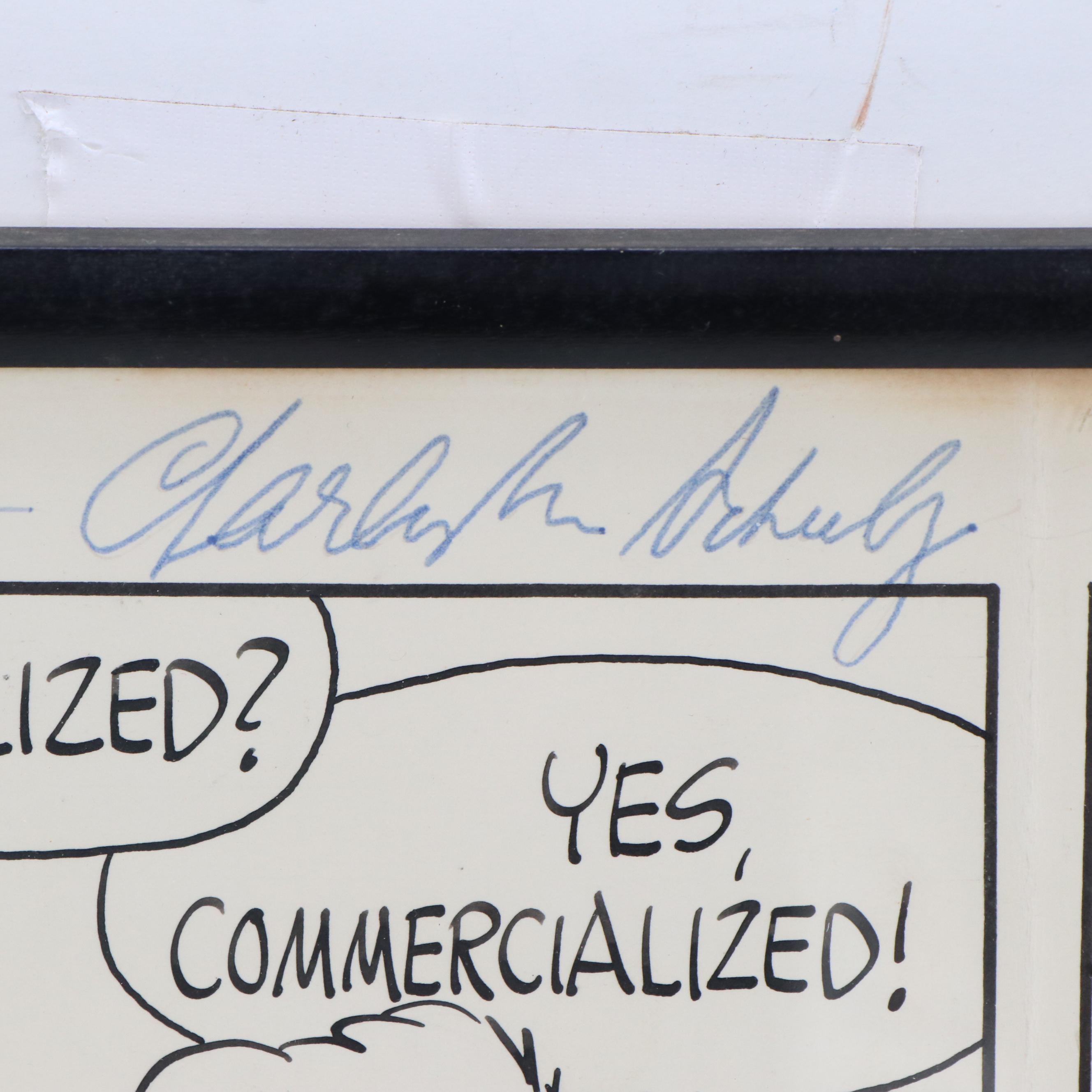 Charles M. Schulz Ink Drawings of Peanuts Comic Strips, 1959-1960 ...