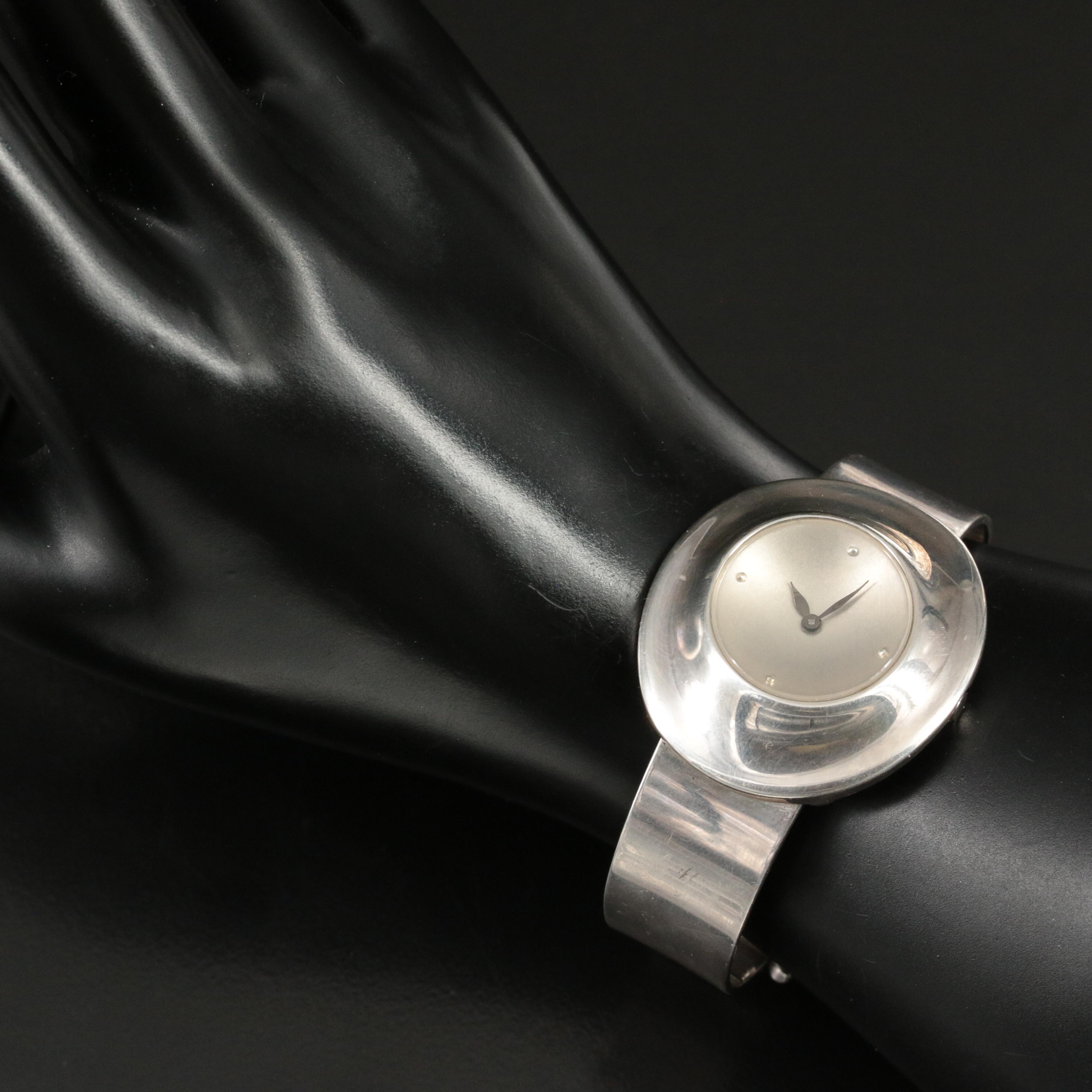 Sterling Robert Lee Morris Quartz Bracelet Wristwatch | EBTH