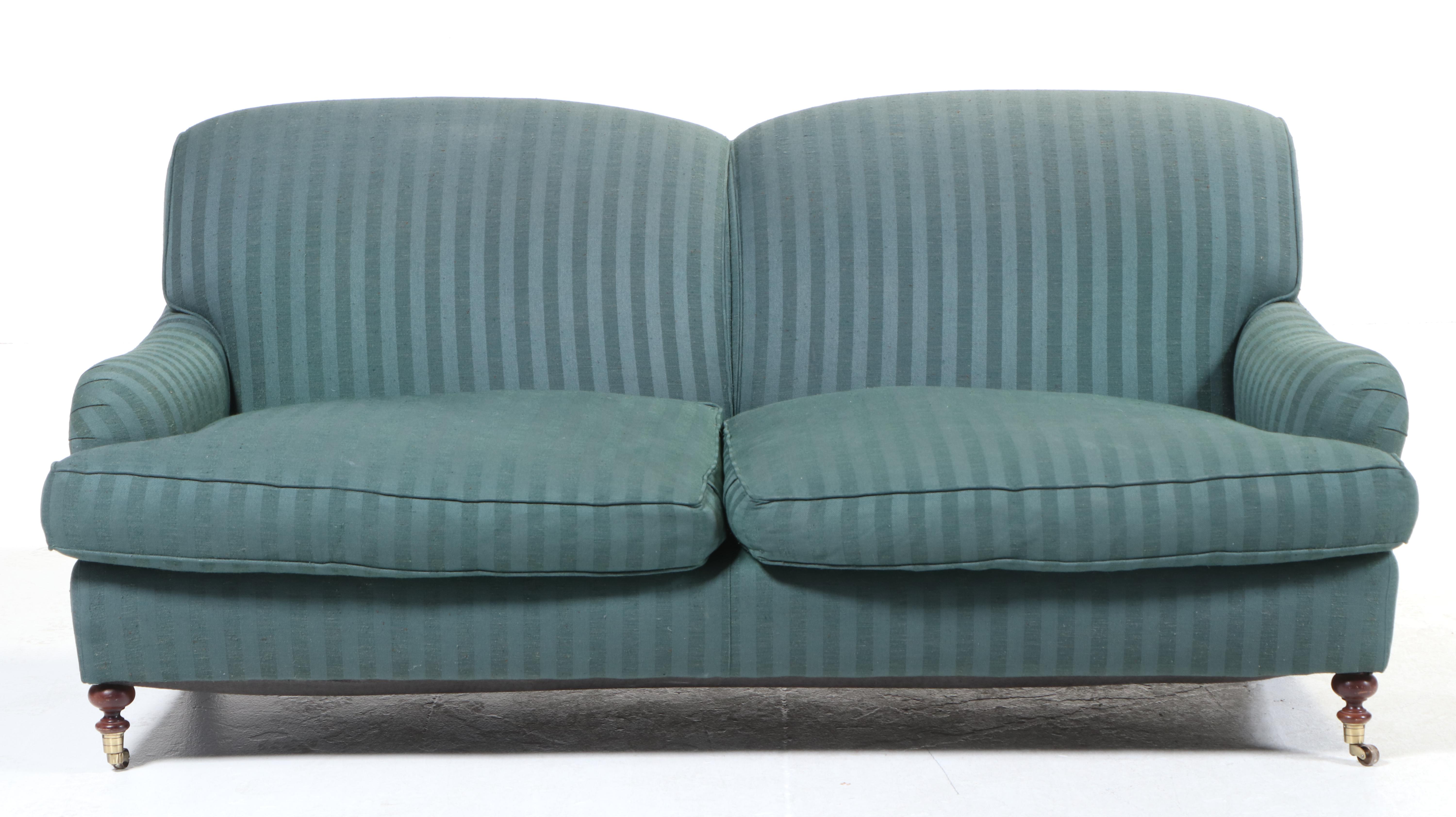EJ Victor Custom-Upholstered English Roll-Arm Sofa | EBTH