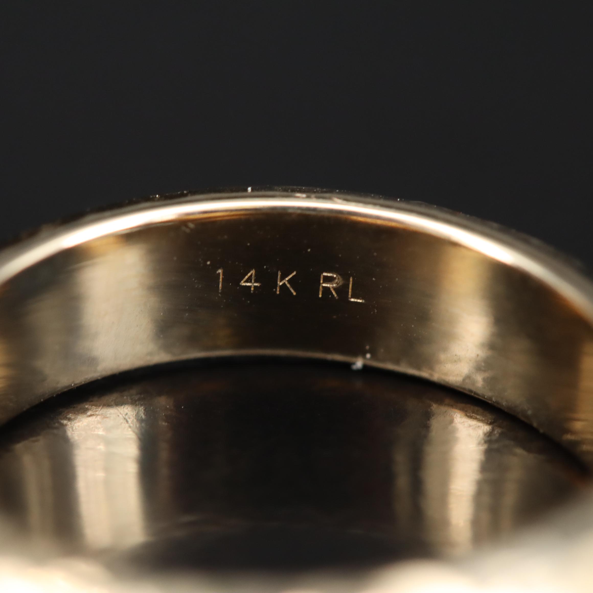 14K Faceted Band | EBTH