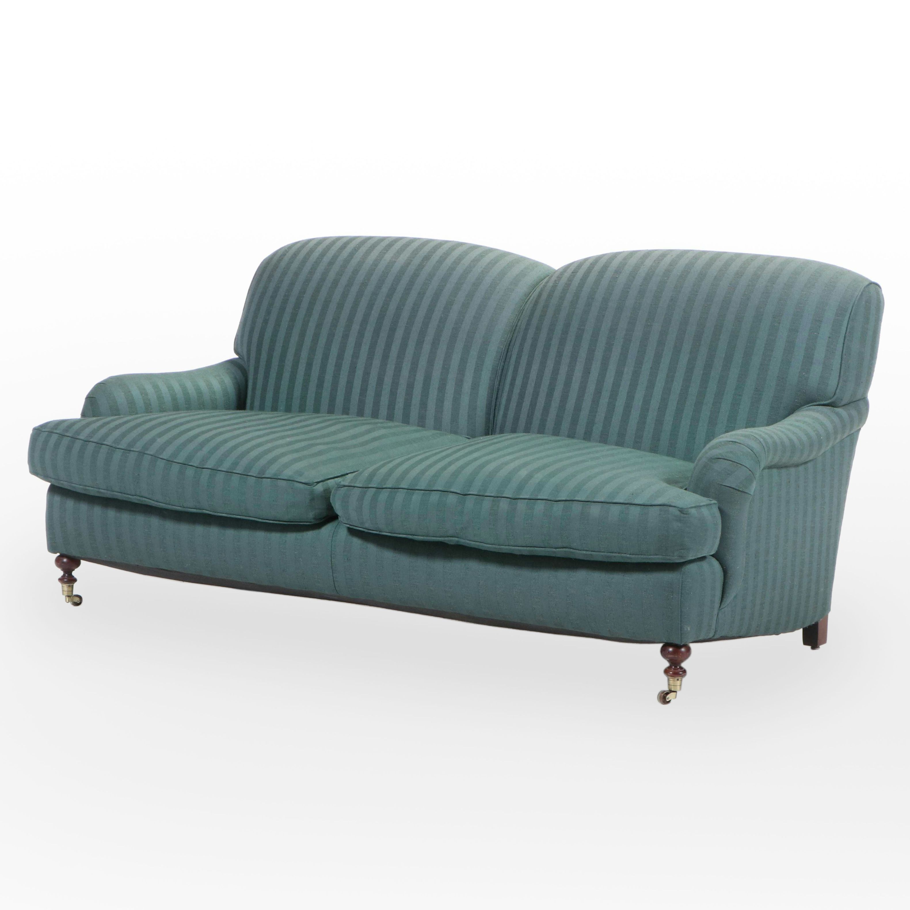 EJ Victor Custom-Upholstered English Roll-Arm Sofa | EBTH