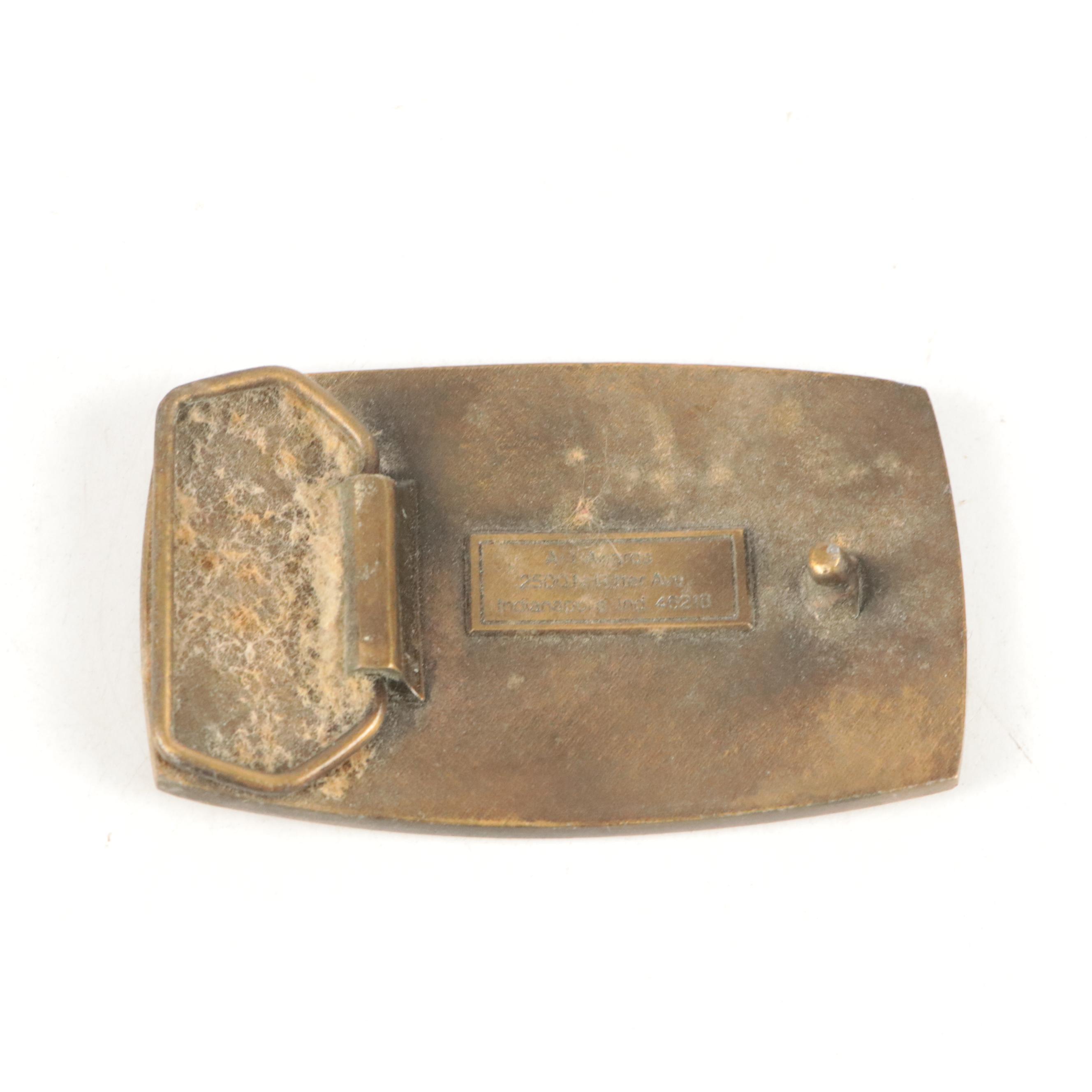Valley Forge Handcrafted Metal and Leather Belt Buckles with Other Belt ...