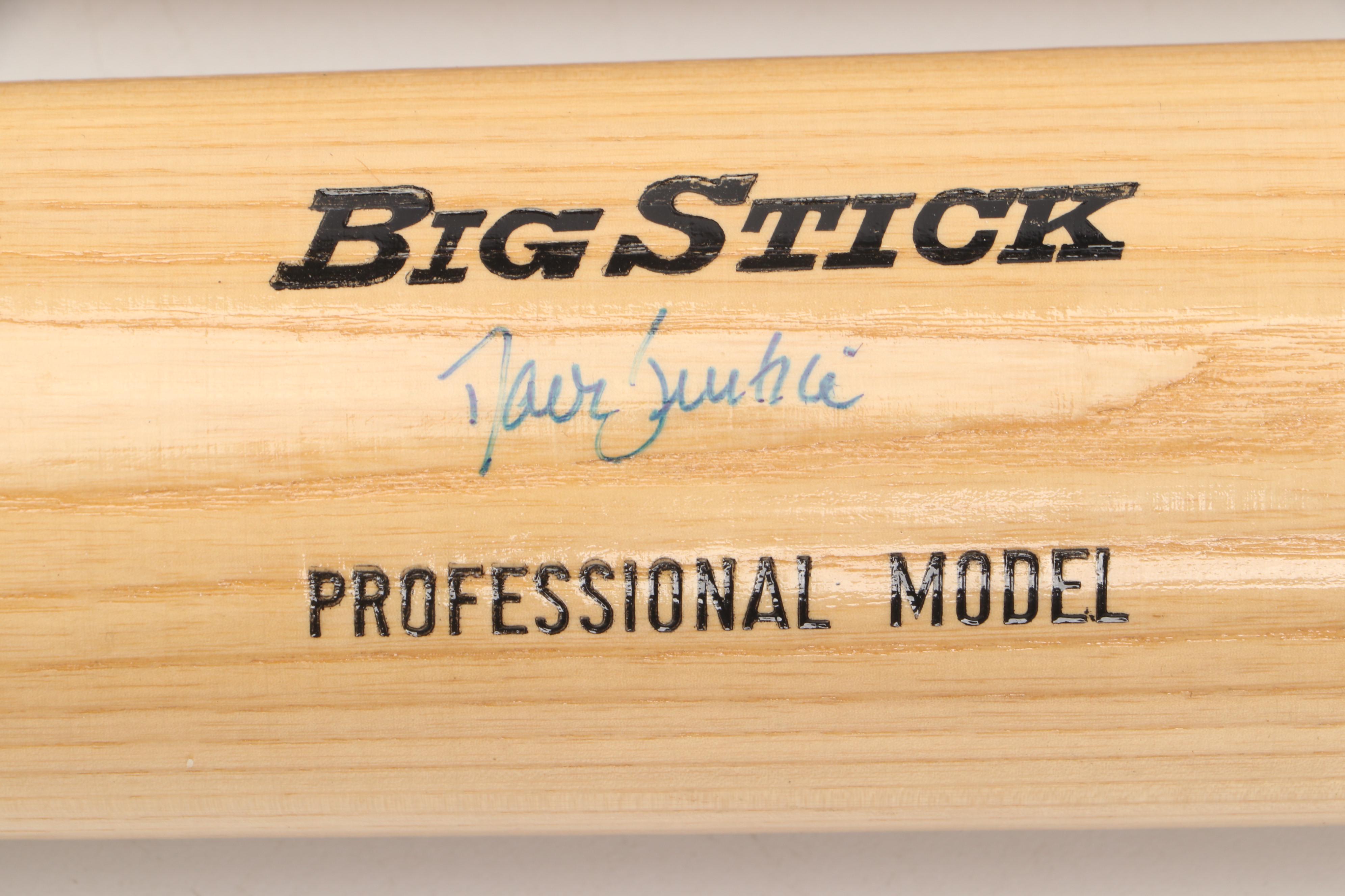 Jeff Bagwell, Adam Dunn, and Dave Justice Signed Rawlings Baseball Bats ...