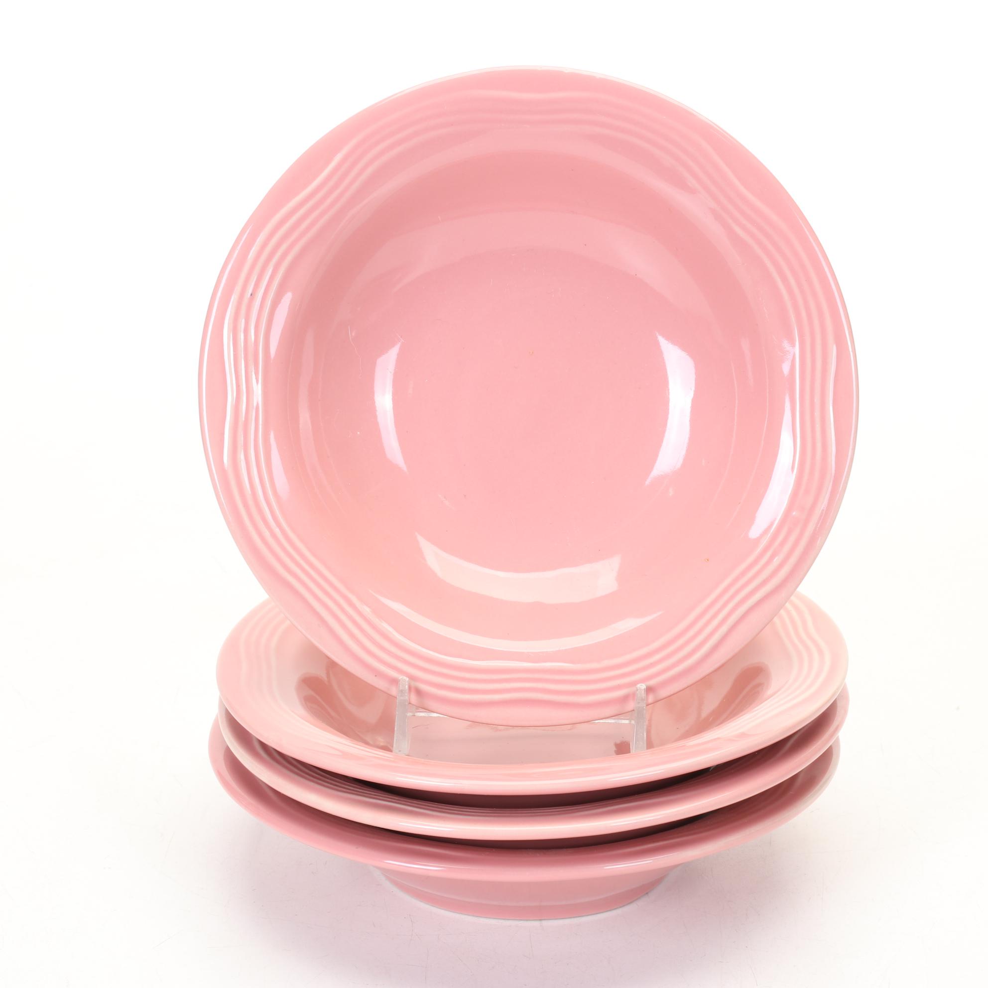 Culinary Pro Dusty Rose and Original Green Fiestaware Dinnerware With ...