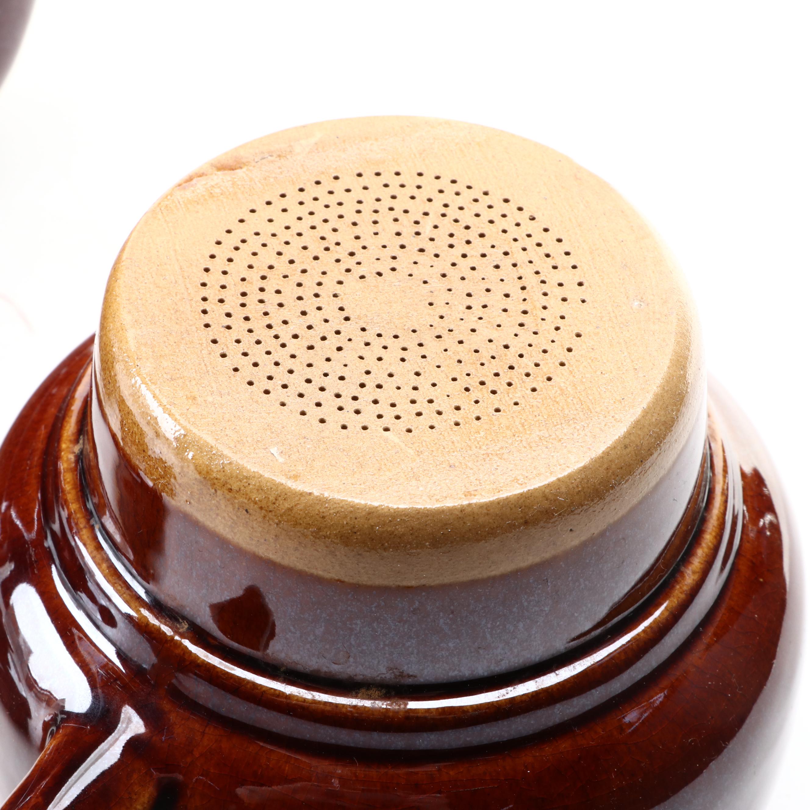 Brownware Stacked Tea or Coffee Infuser Pot with Planter and Pitcher | EBTH