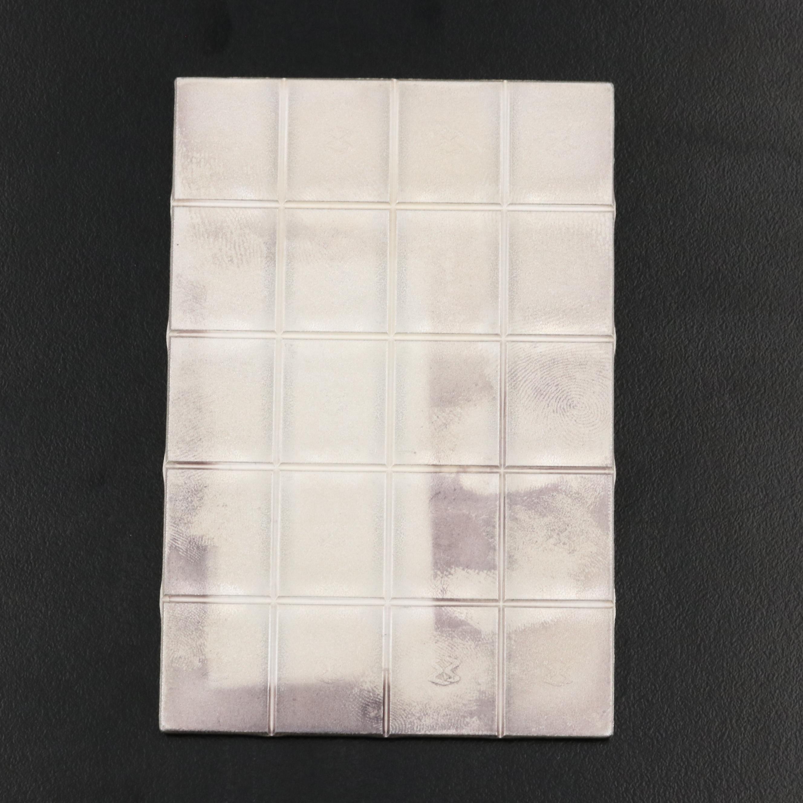 Sheet of Twenty 1/4 Oz. Fine Silver Ingots | EBTH