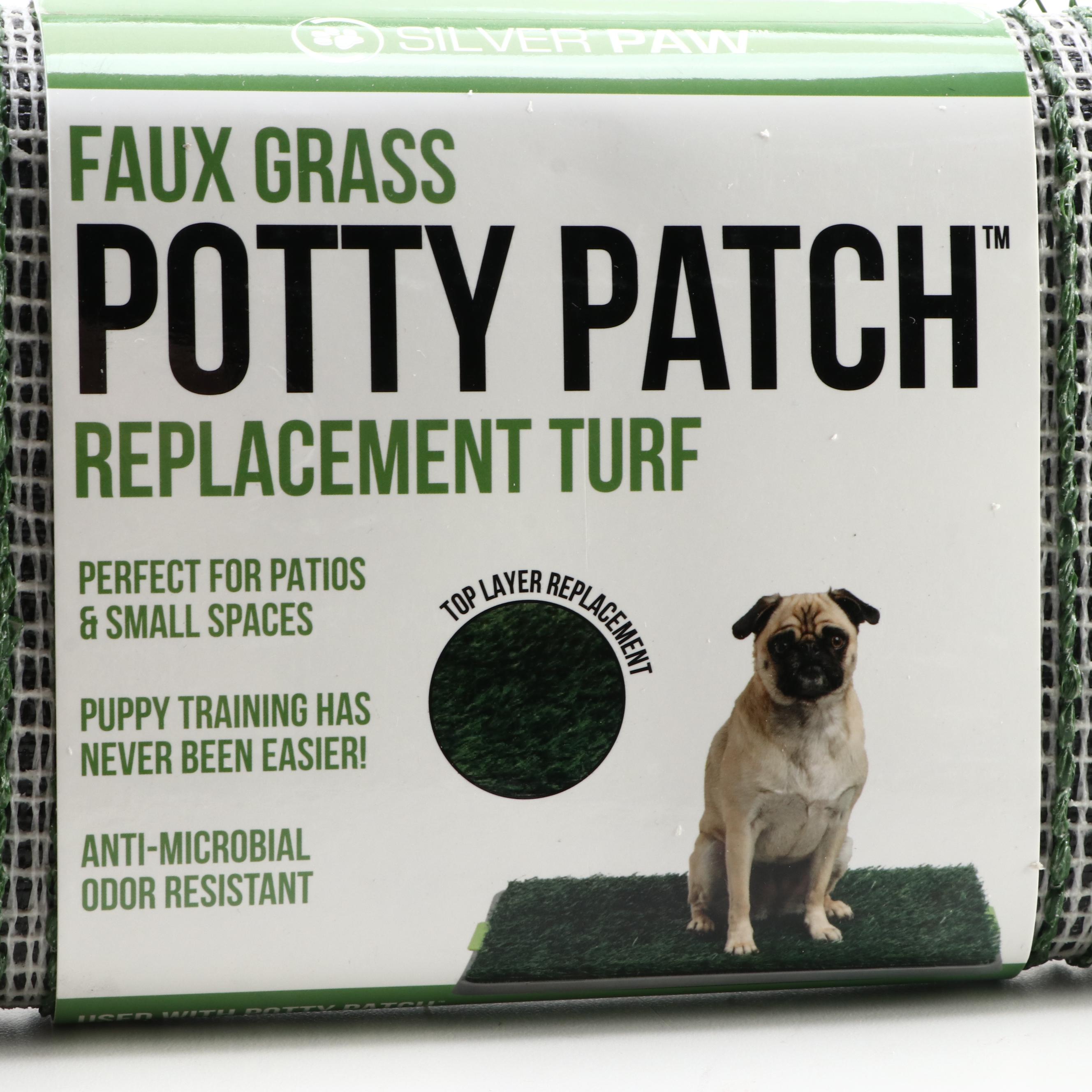 Silver Paw Faux Grass Potty Patch Dog Turf Replacement | EBTH