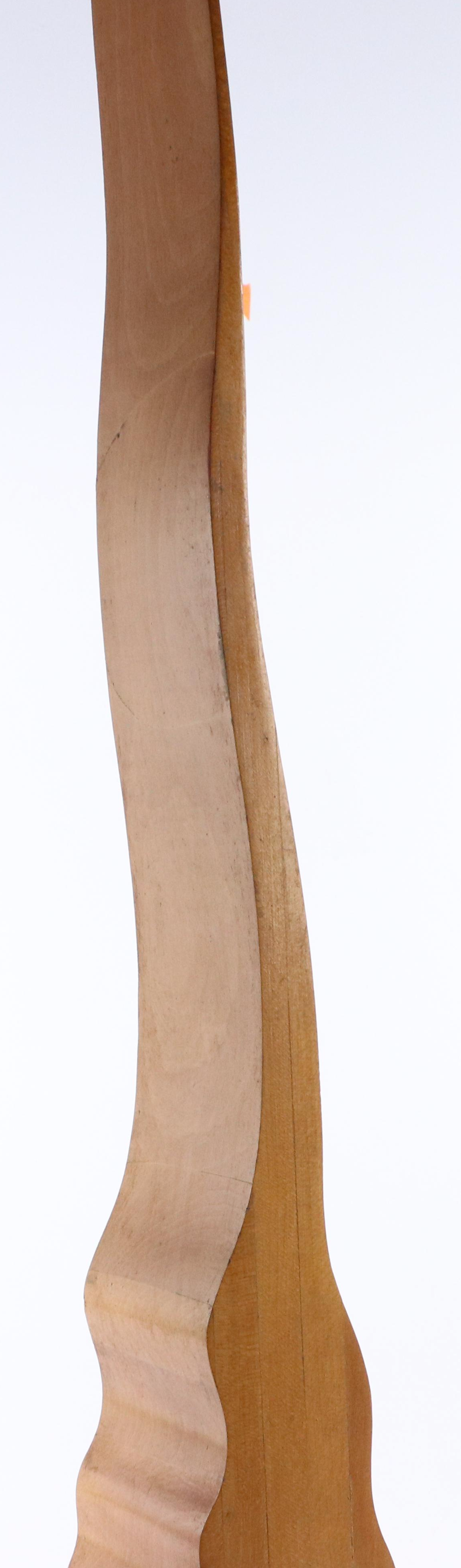 Wave Form Wood Sculpture, 20th Century | EBTH