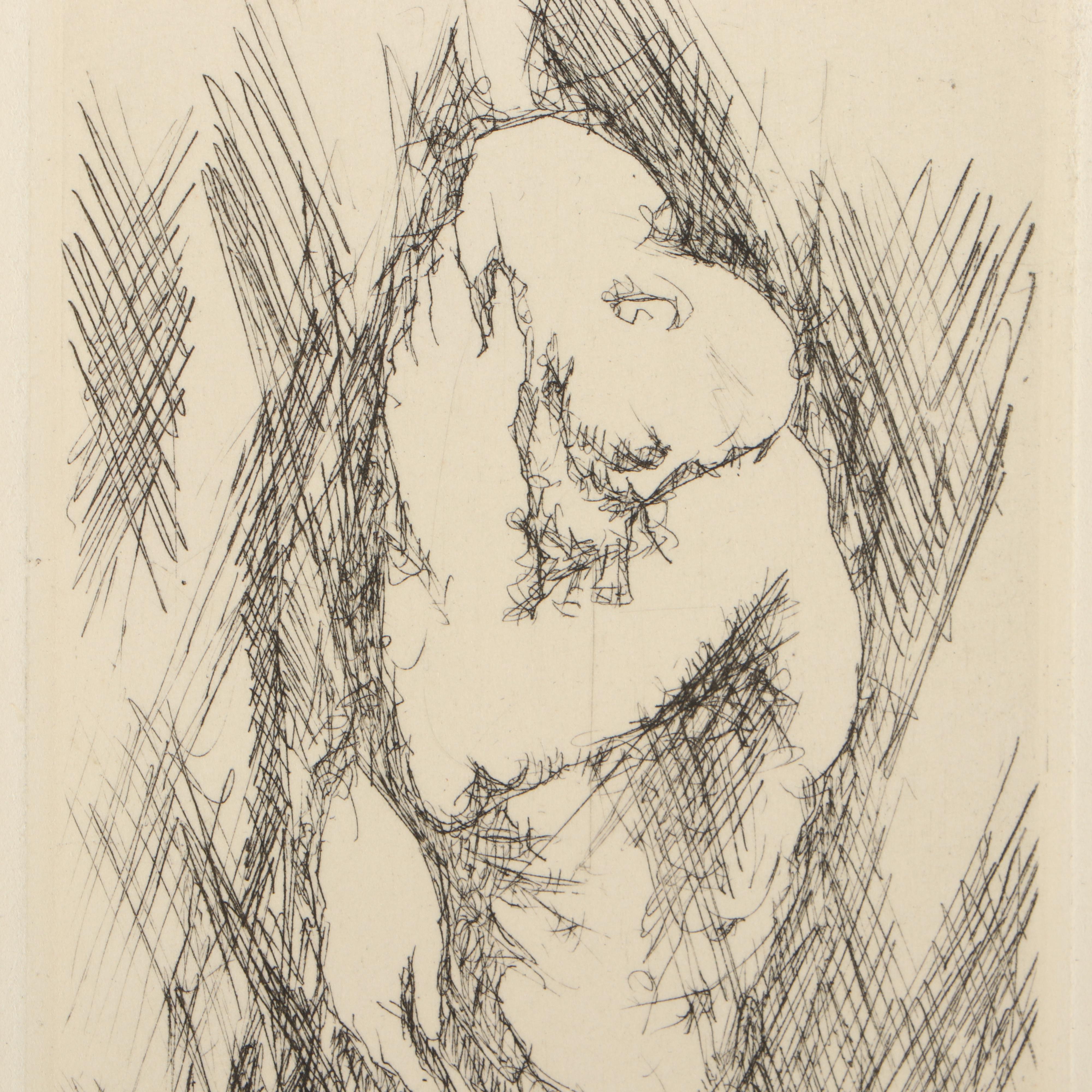 Pierre Zucchelli Figurative Etching | EBTH